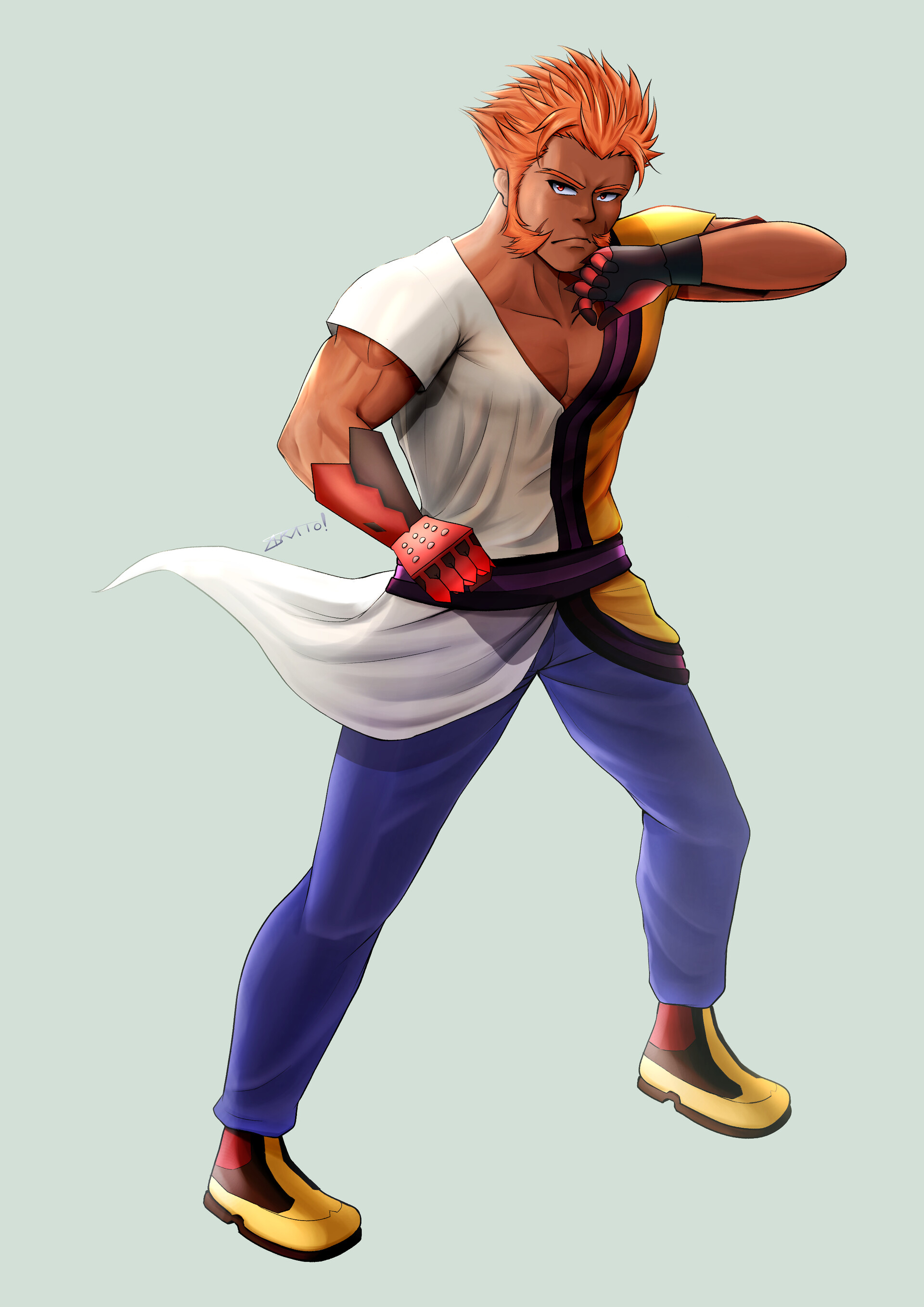 ArtStation - Kurosawa saka fight mode