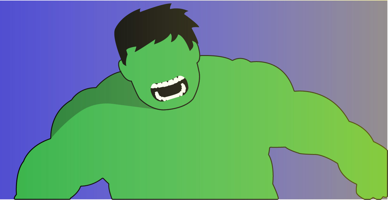 ArtStation - Hulk Minimalist