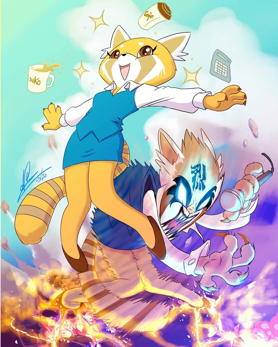 ArtStation - Aggretsuko