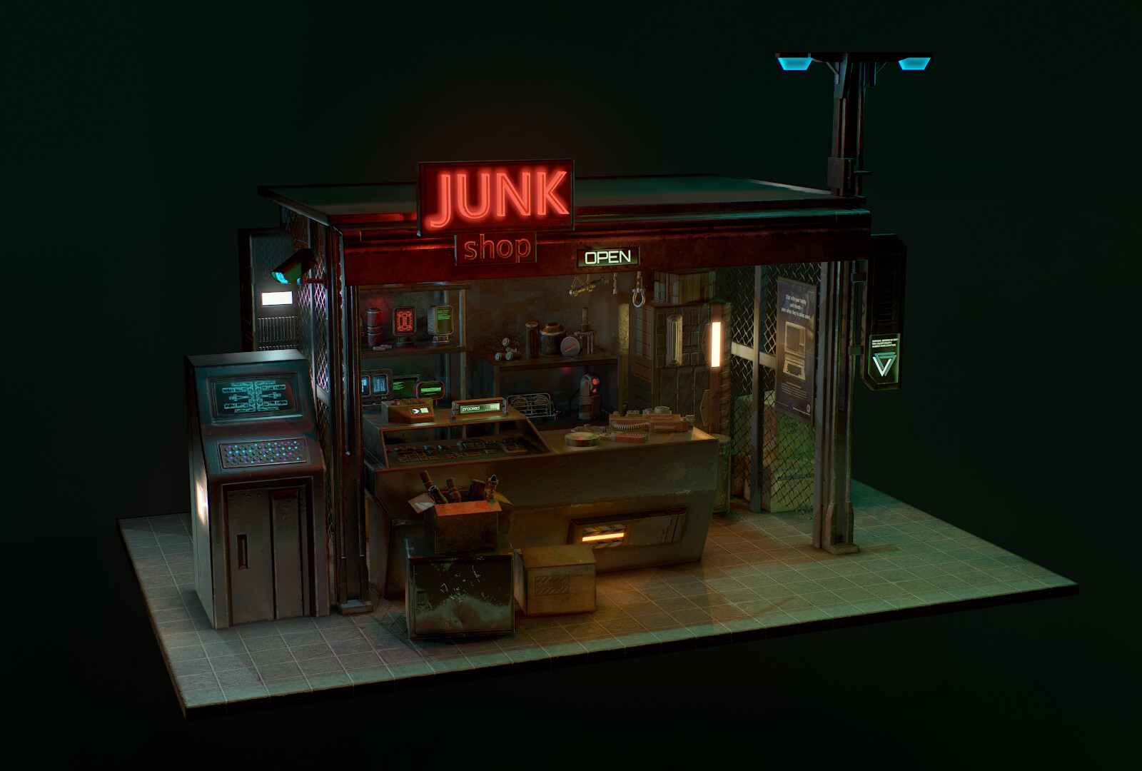 ArtStation - Junk Shop