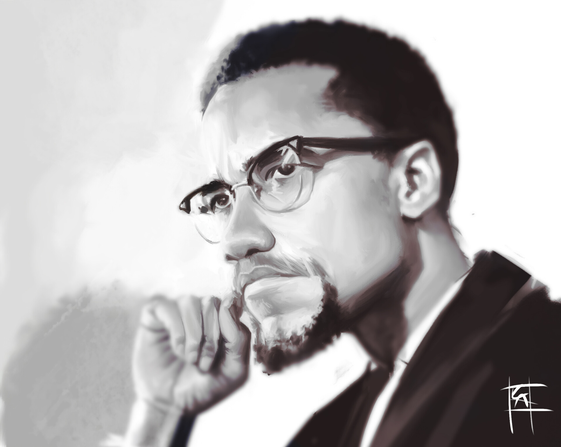 ArtStation - Malcolm X