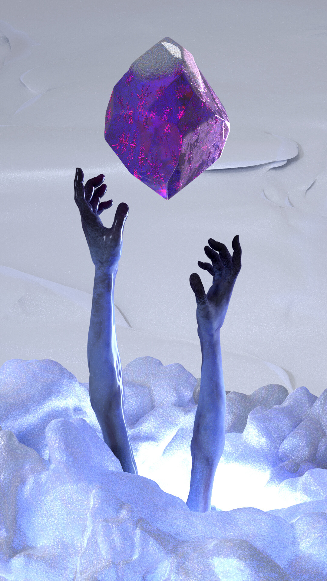 ArtStation - Winter Crystal