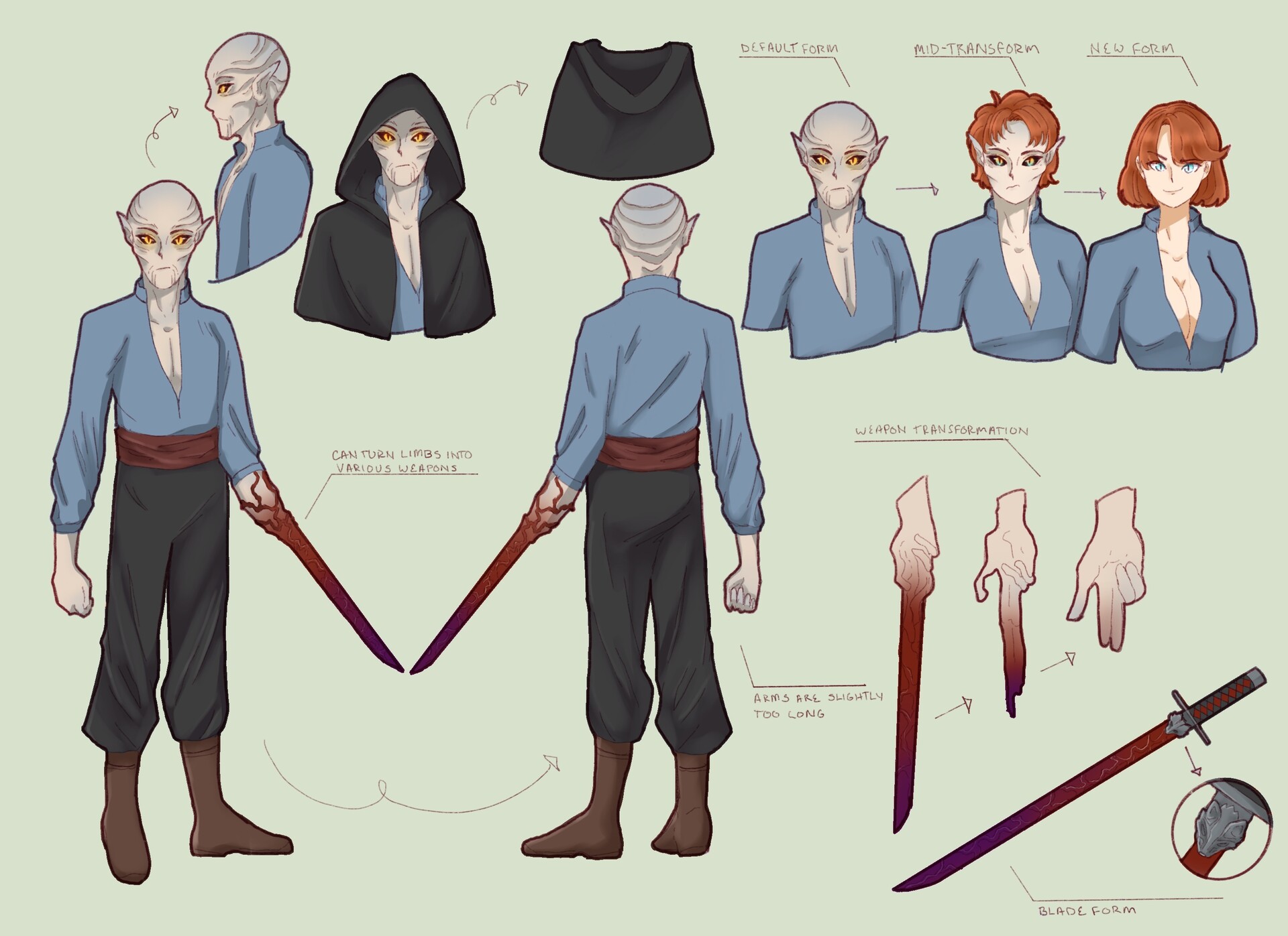 ArtStation - Shapeshifter commission