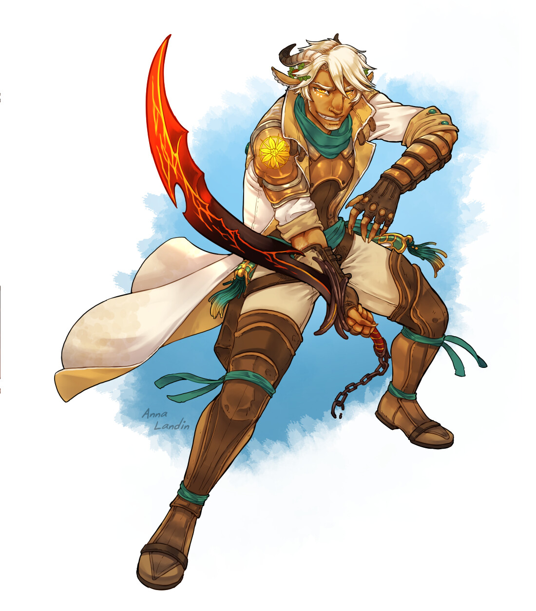 Anna Landin - Pharos: Flame Devil's Scimitar