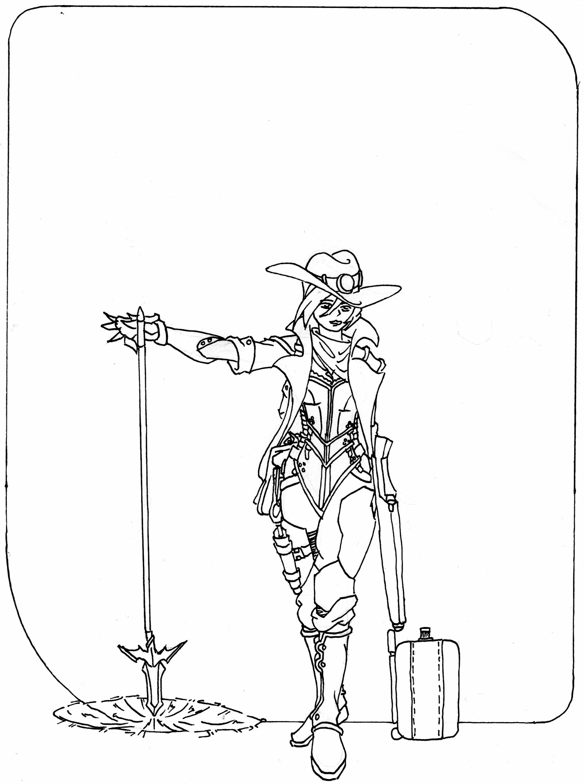 ArtStation - #4 Alchemist & Cowboy