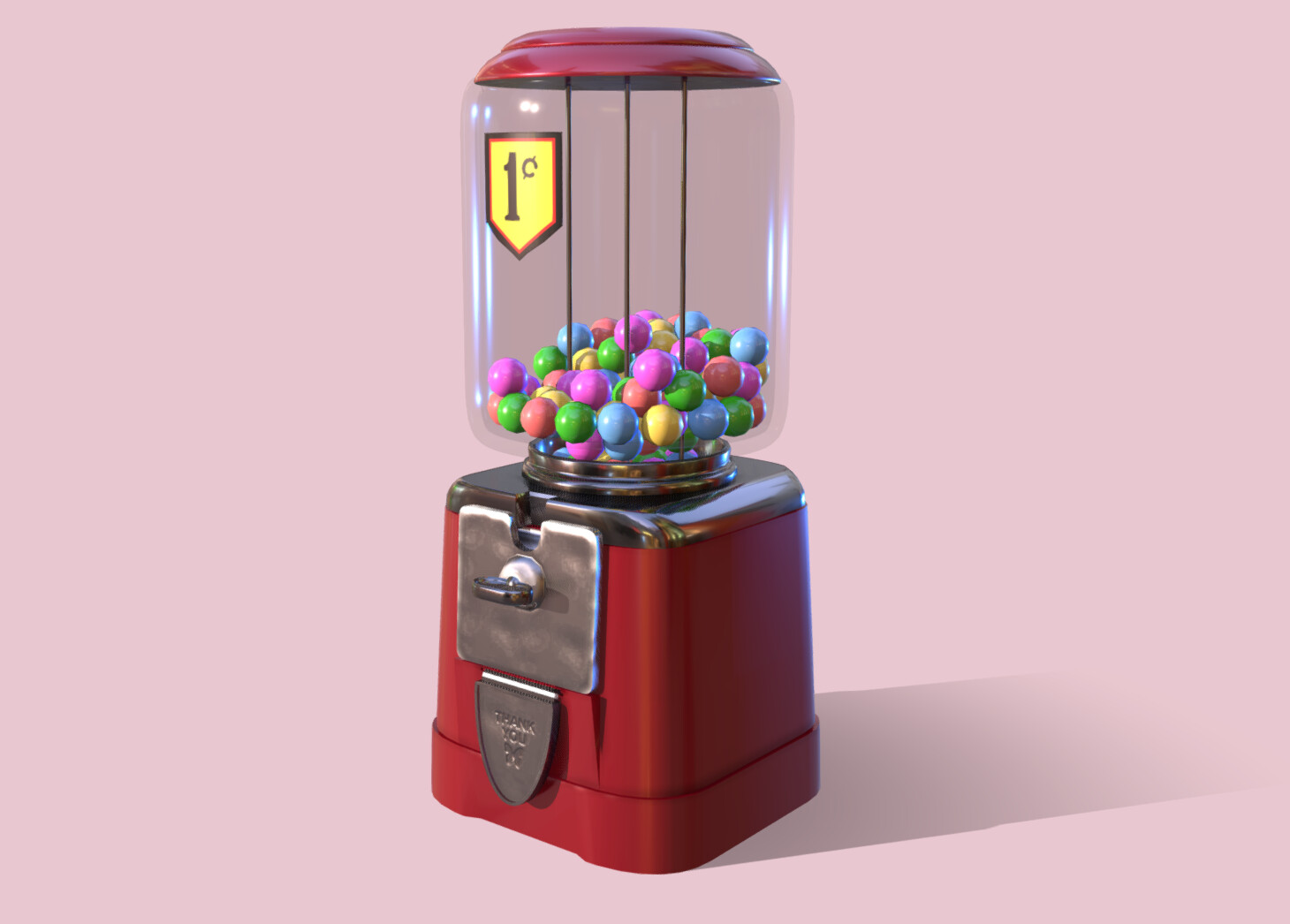 ArtStation - Gum Ball Machine