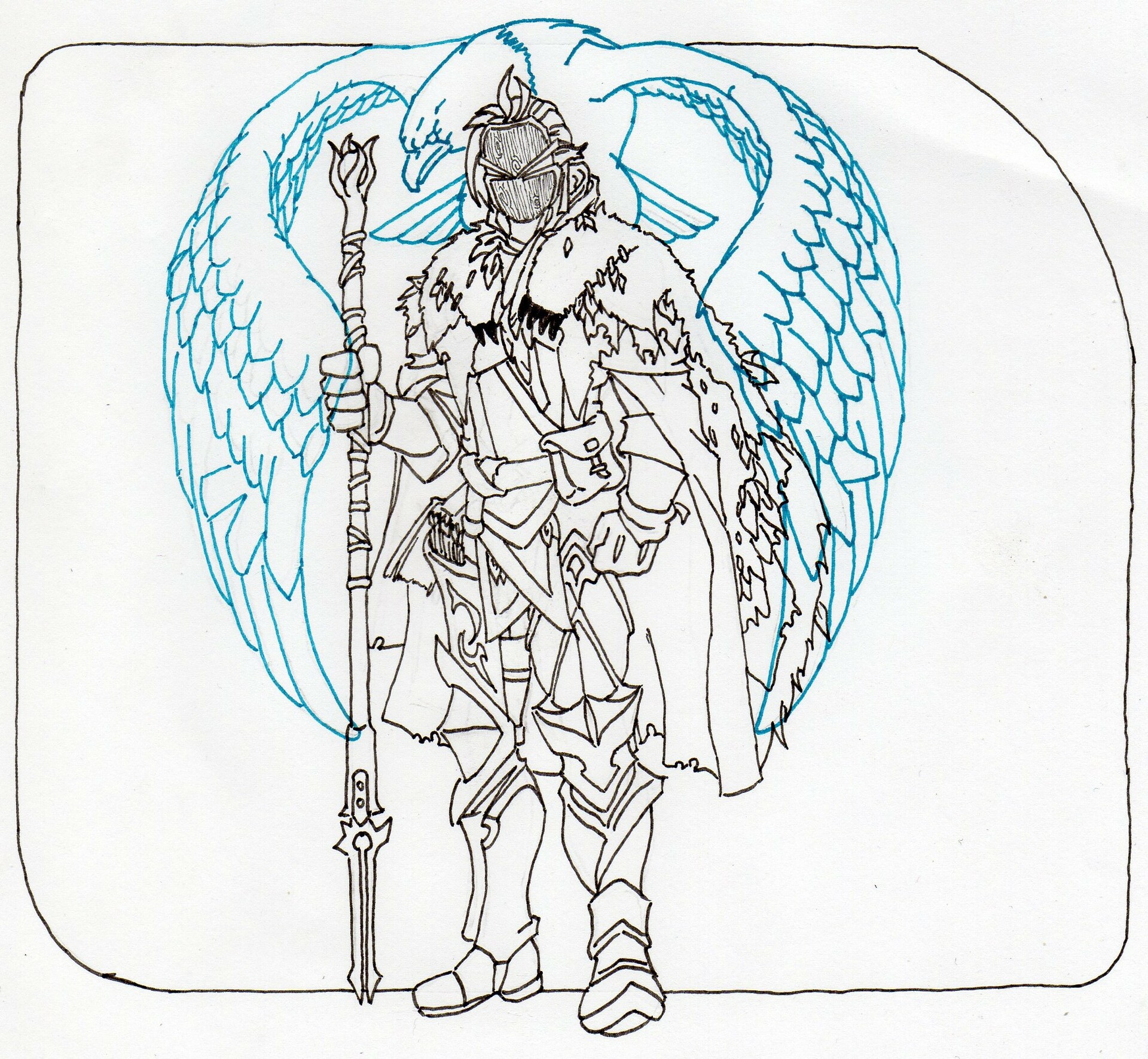 ArtStation - #16 Druid & Knight