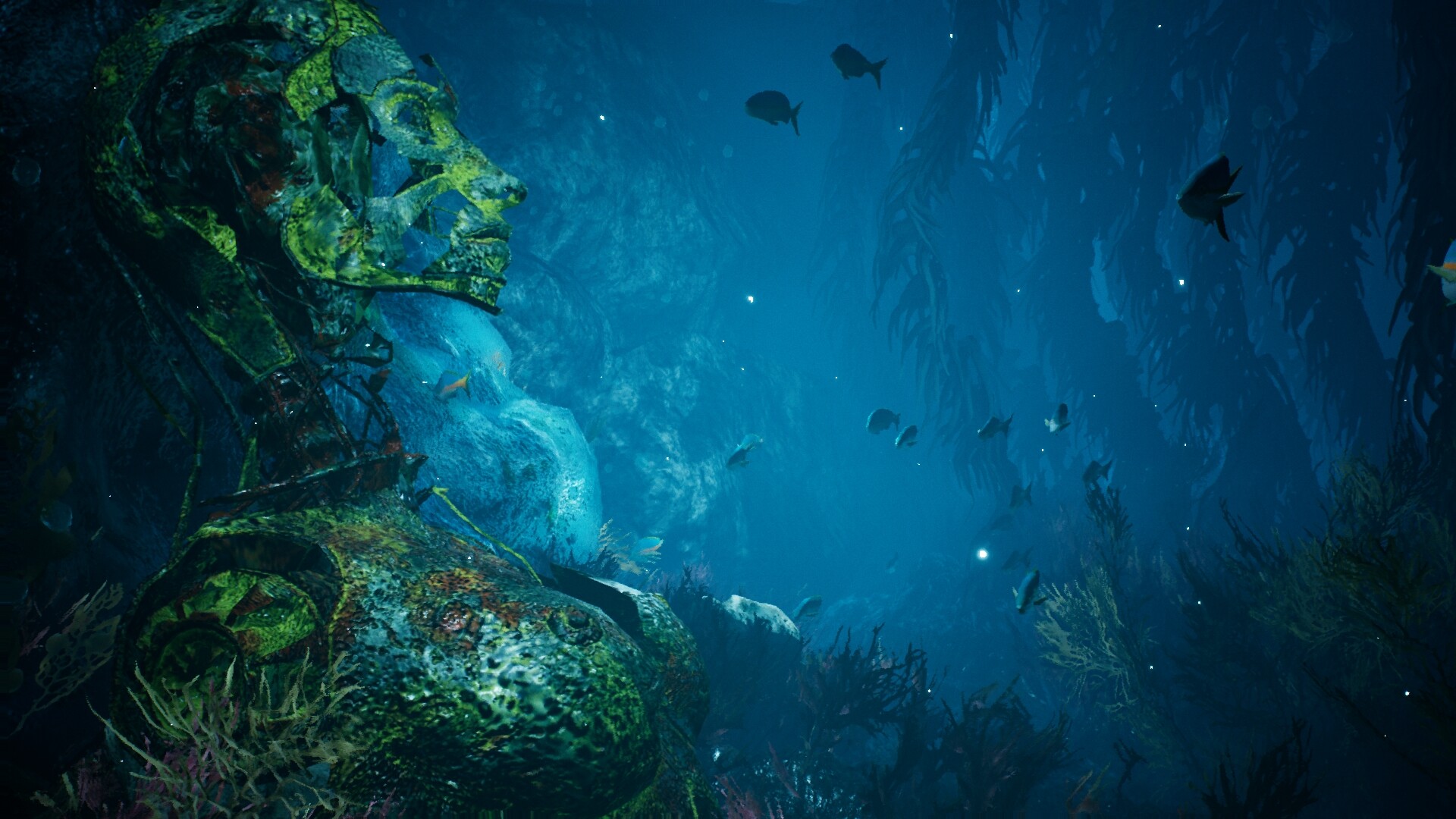 ArtStation - Underwater scenario