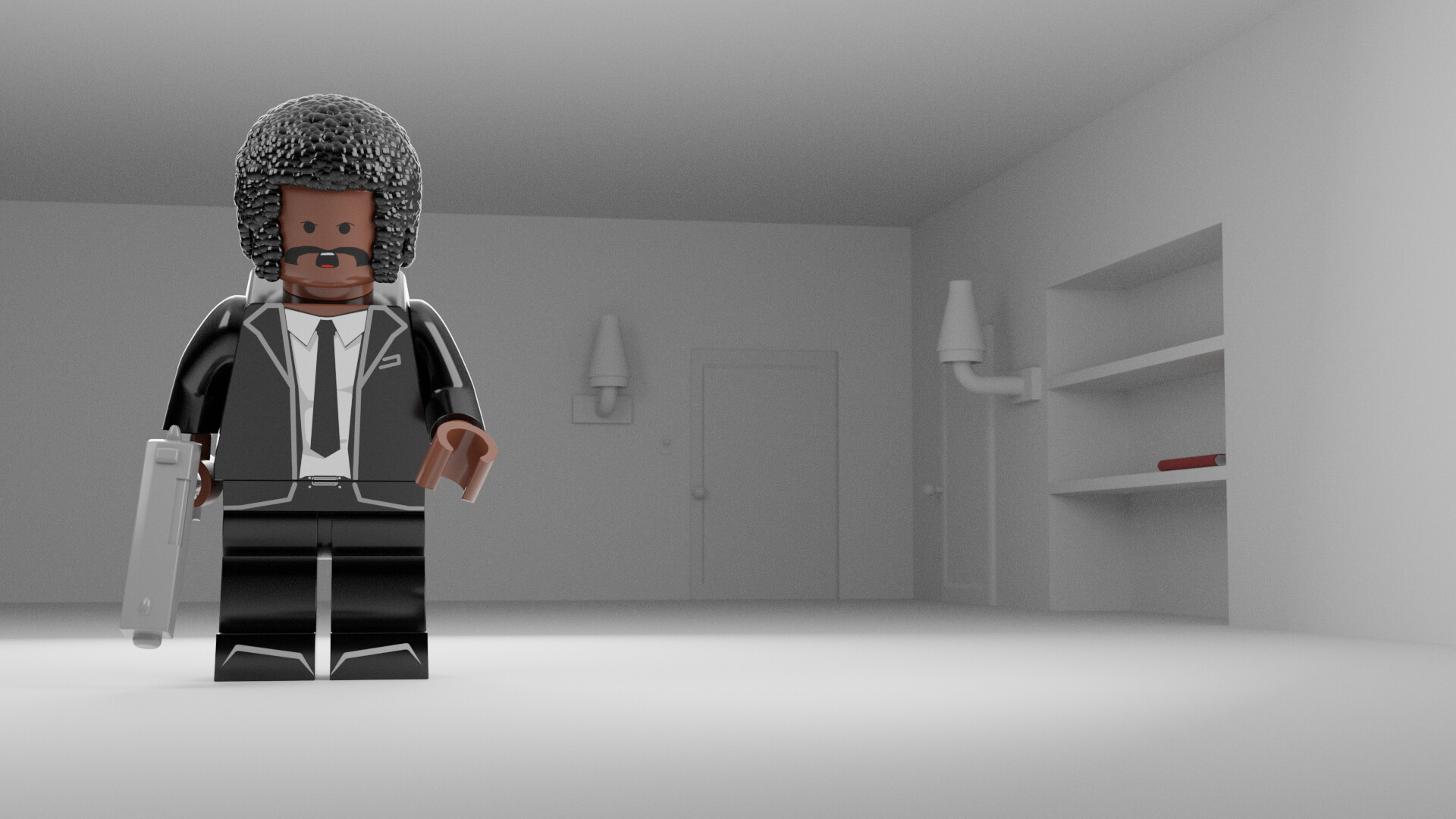 ArtStation - PULP FICTION LEGO EDITION