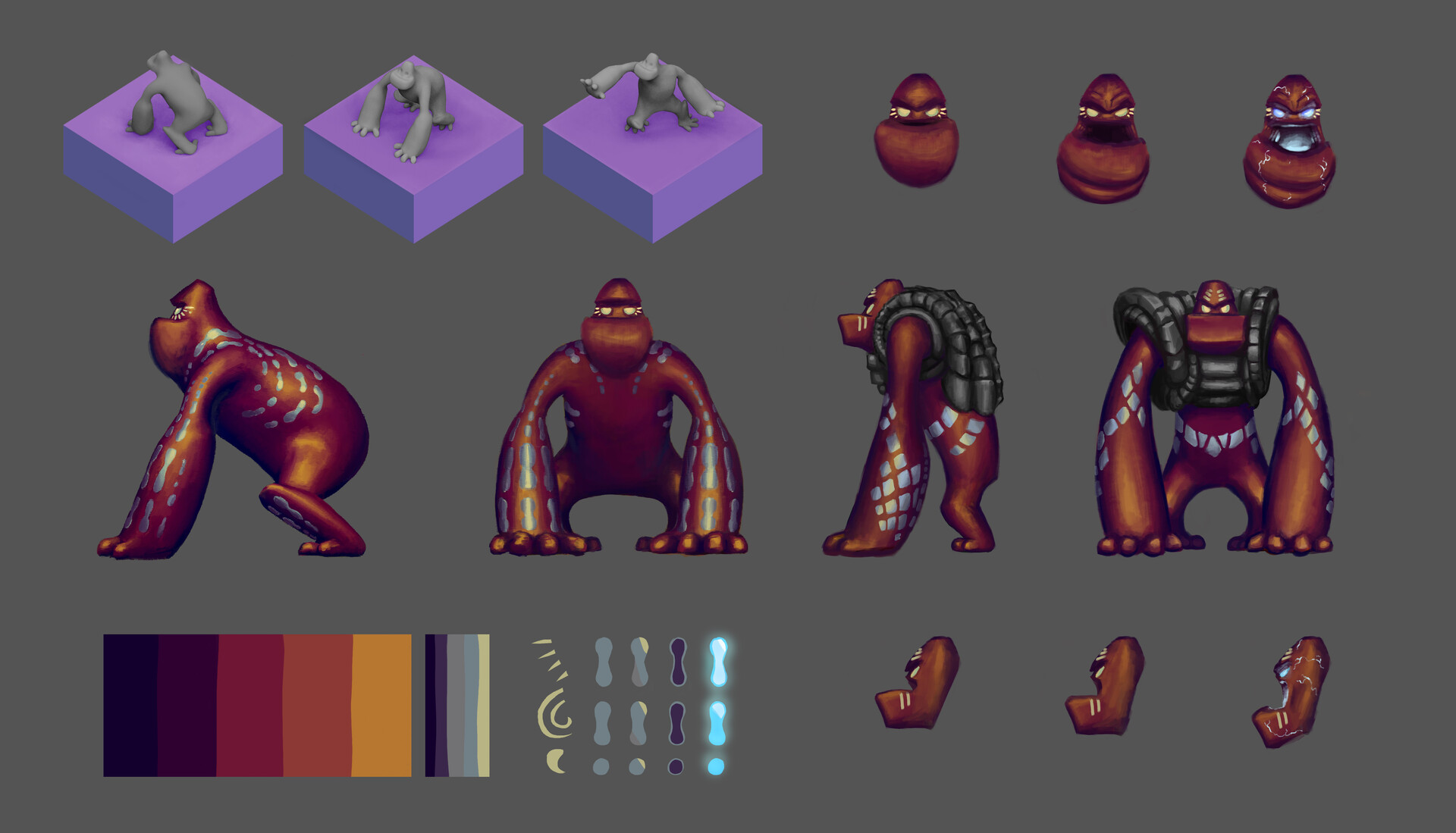 ArtStation - Concept creature for game