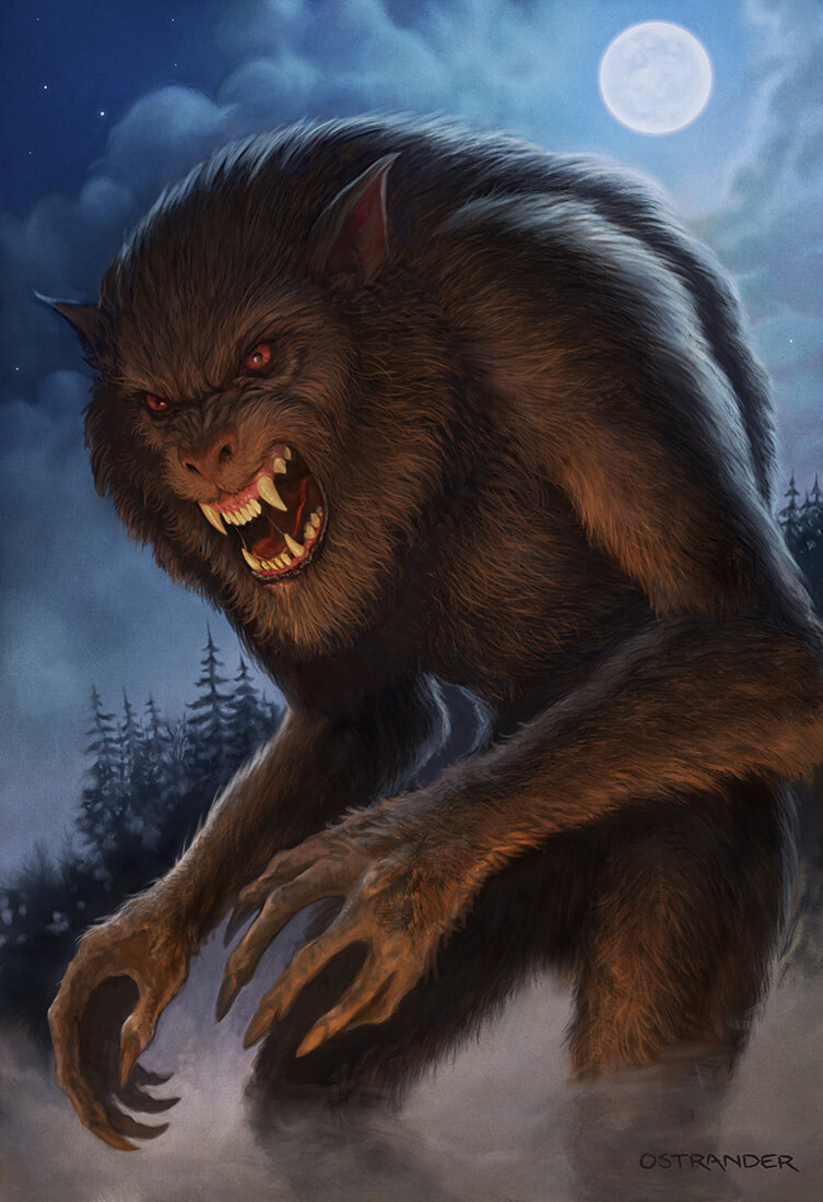 Glen Ostrander - Werewolf by Moonlight