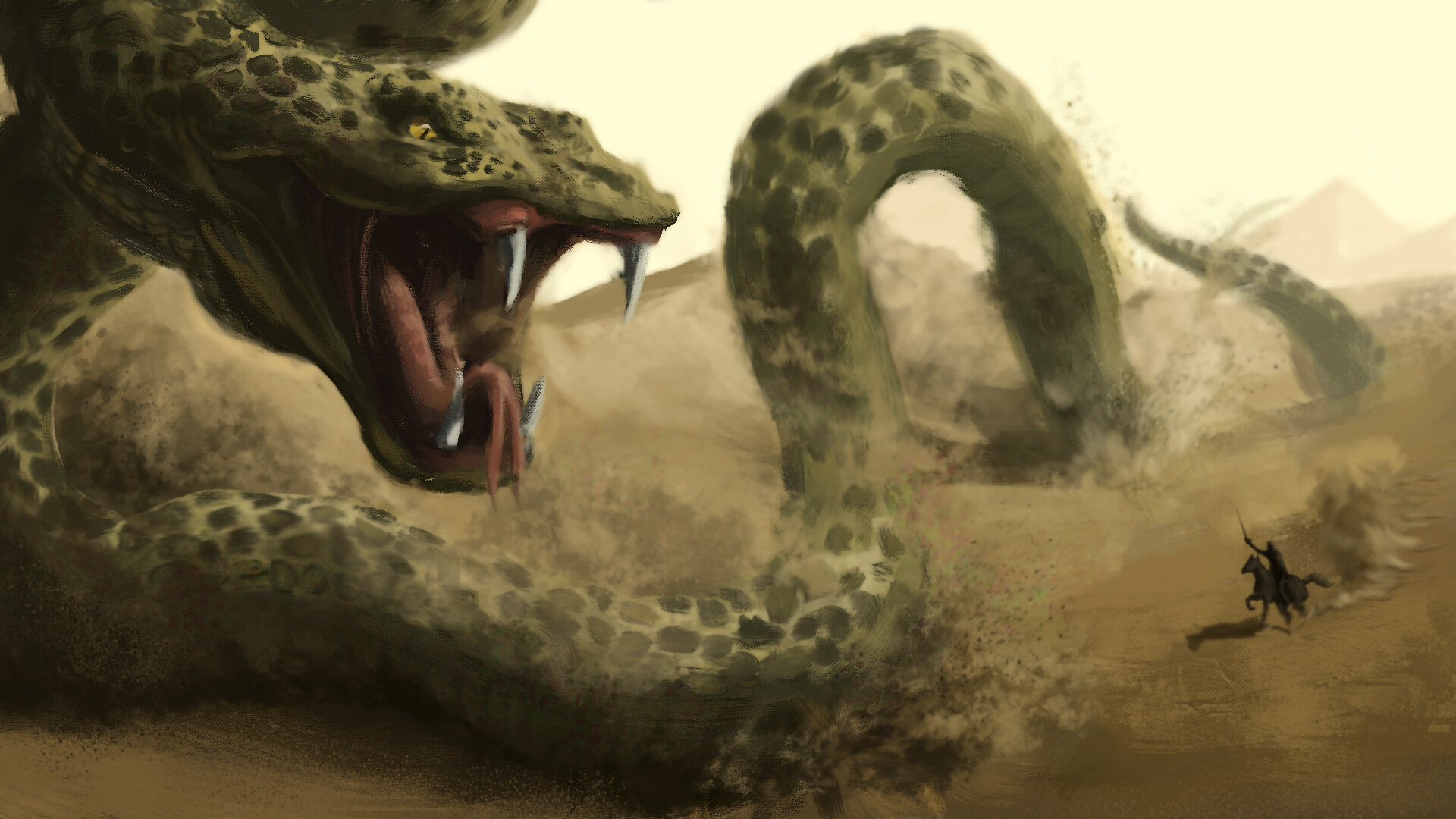 ArtStation - The great Serpent