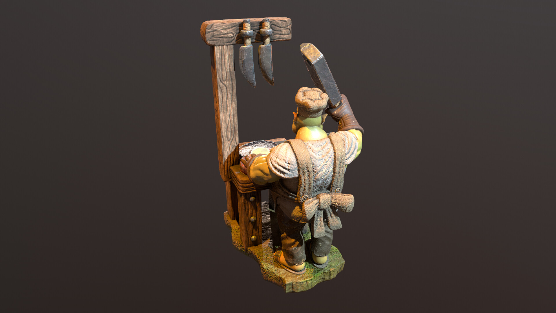 Guardians Destiny Art - Ugruha Ogre Chef