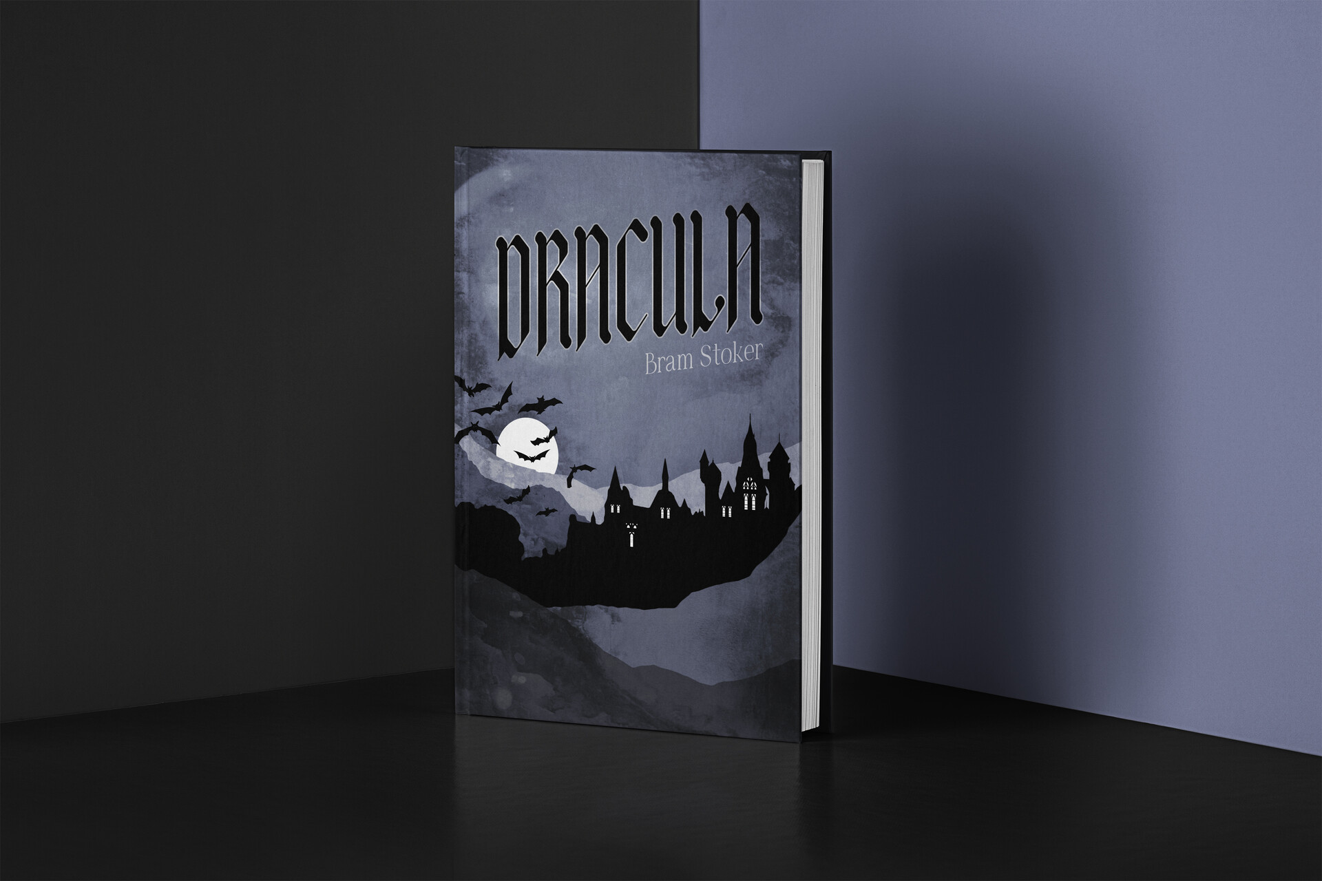 ArtStation - Dracula Book Cover