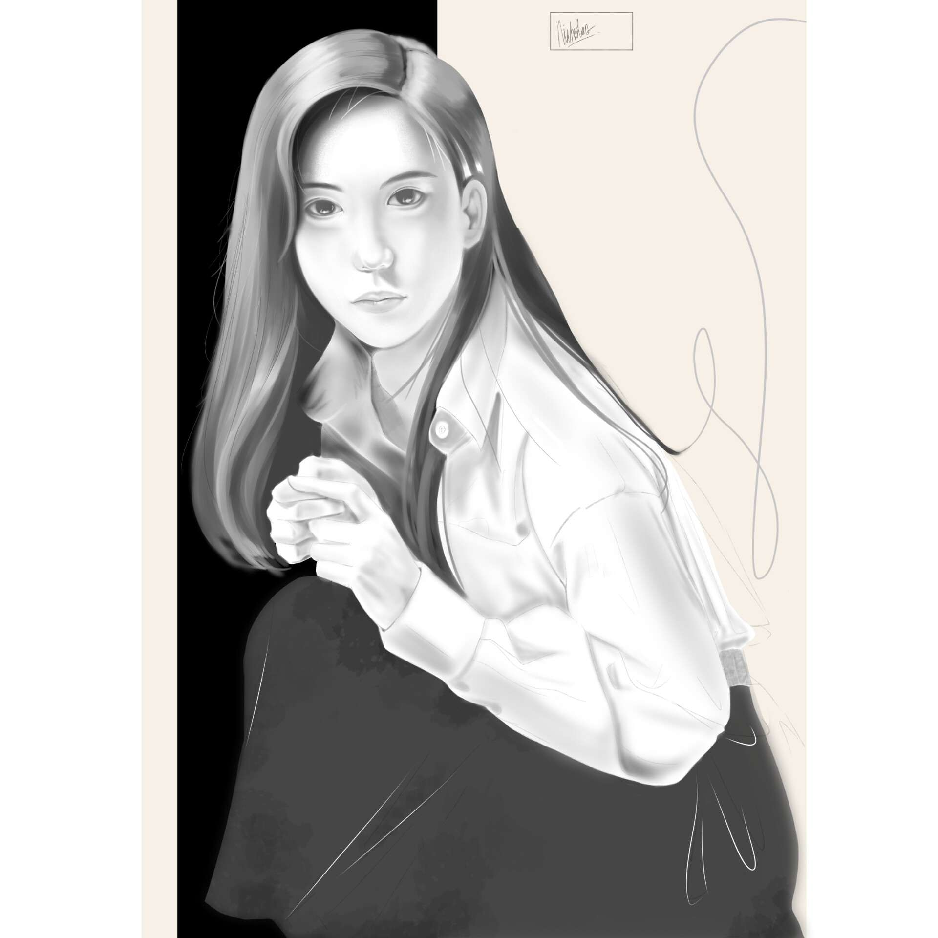 ArtStation - Black and Beige