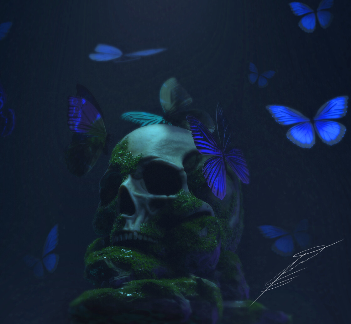 ArtStation - Death in Blue