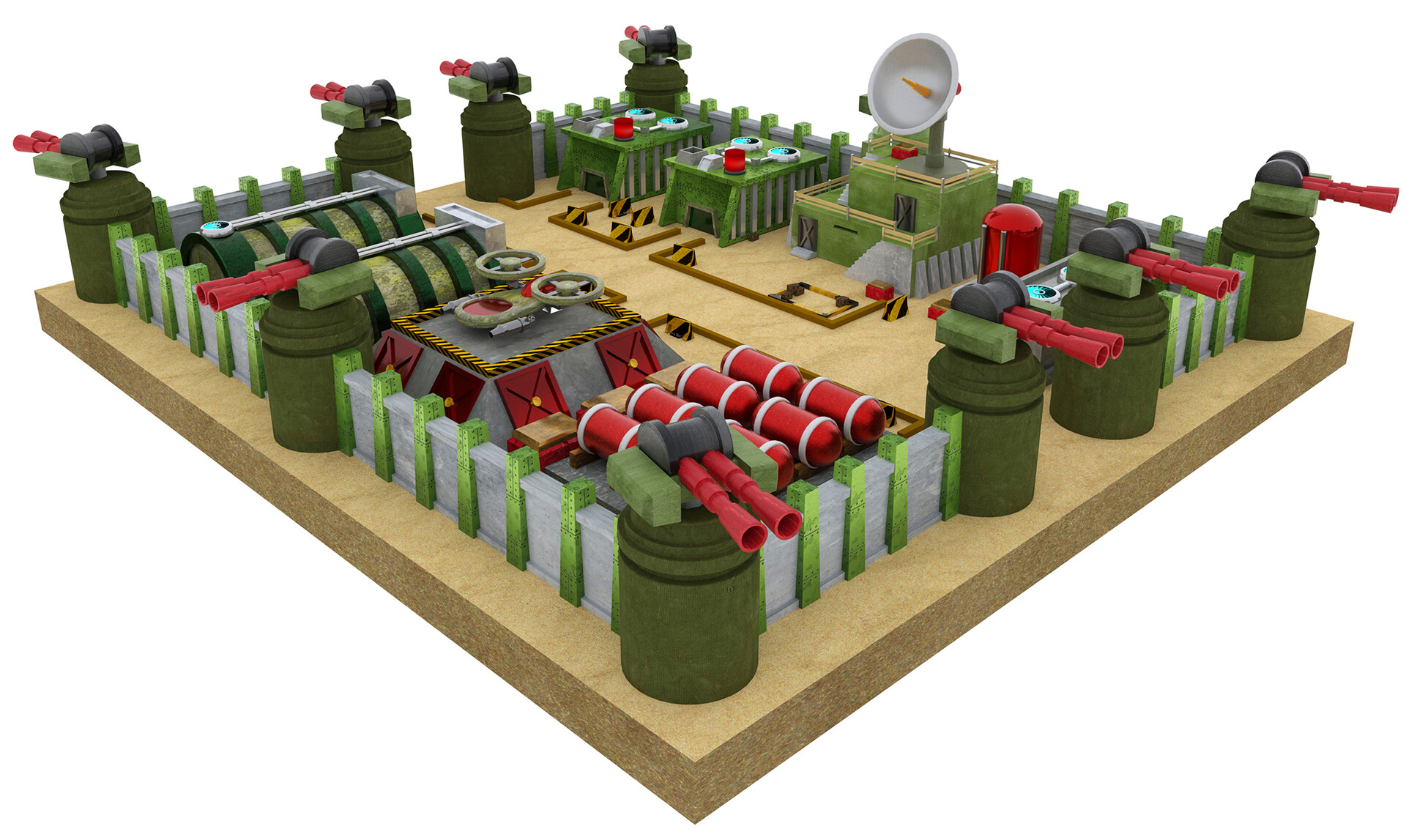 ArtStation - Game stage environment #04