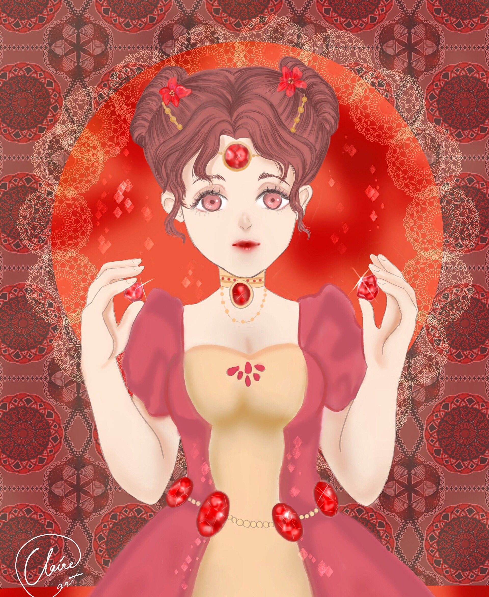 ArtStation - Ruby of july