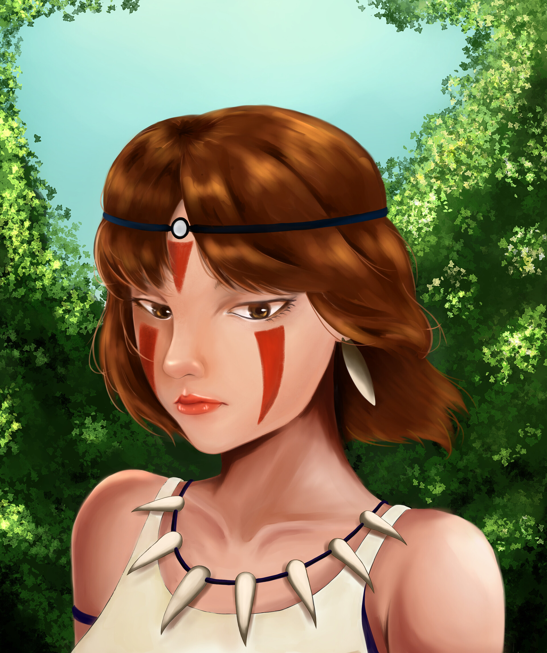 ArtStation - Wolf Princess