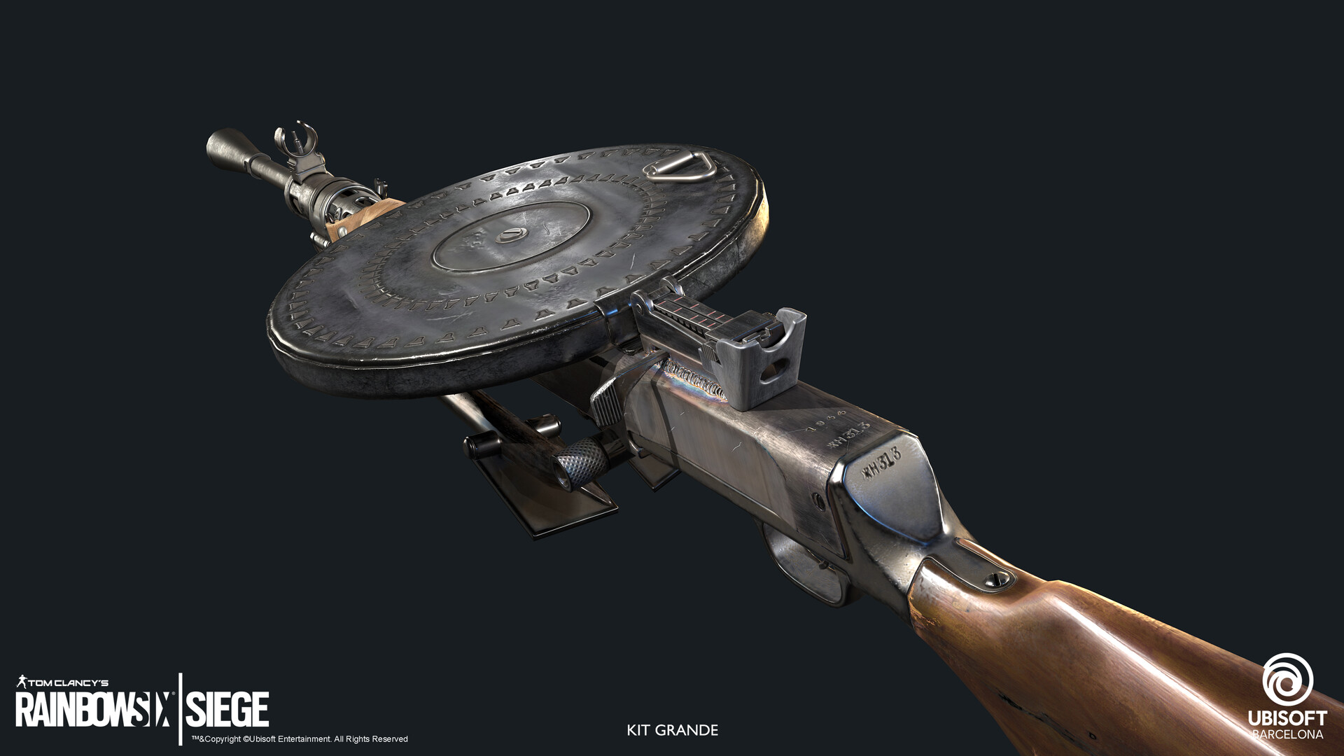 Kit Grande - Rainbow Six | Siege - The Lord's LMG - Tachanka