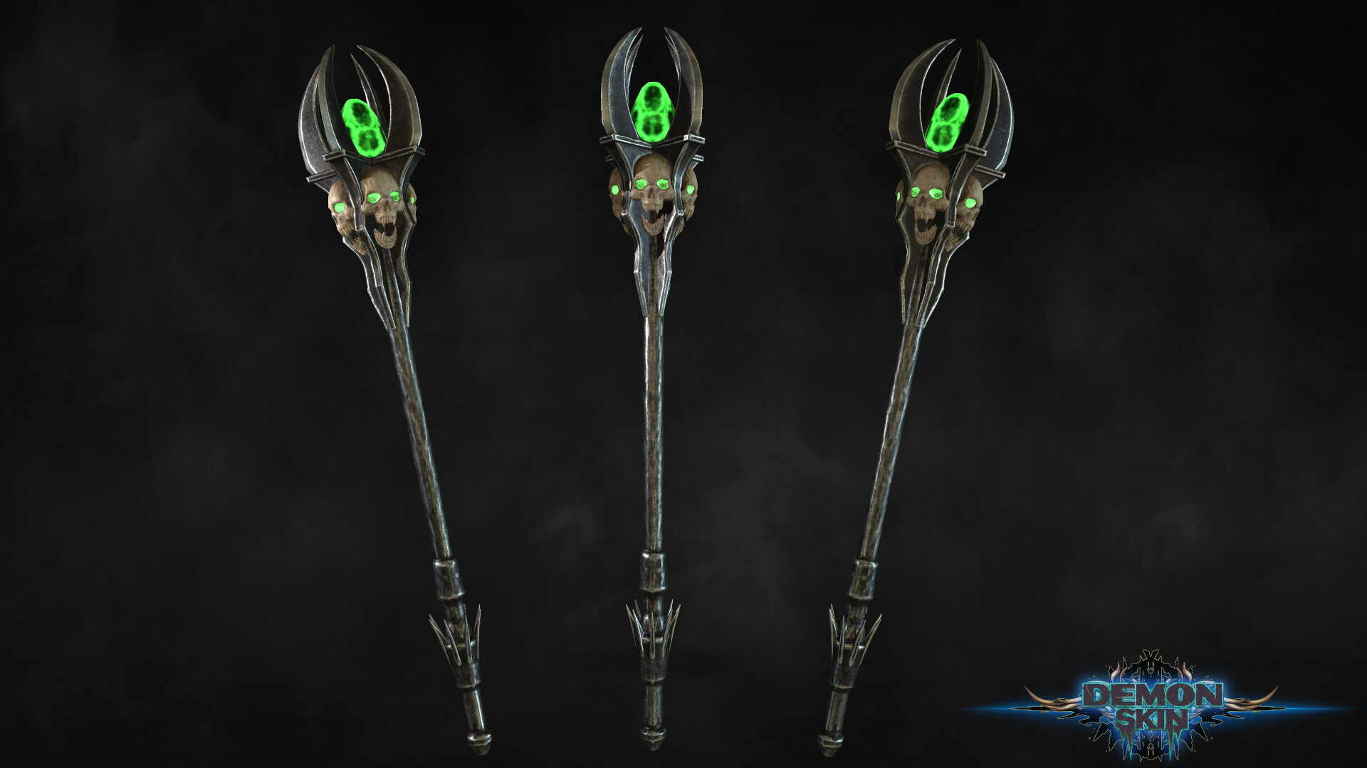 ArtStation - Staff of the necromancer