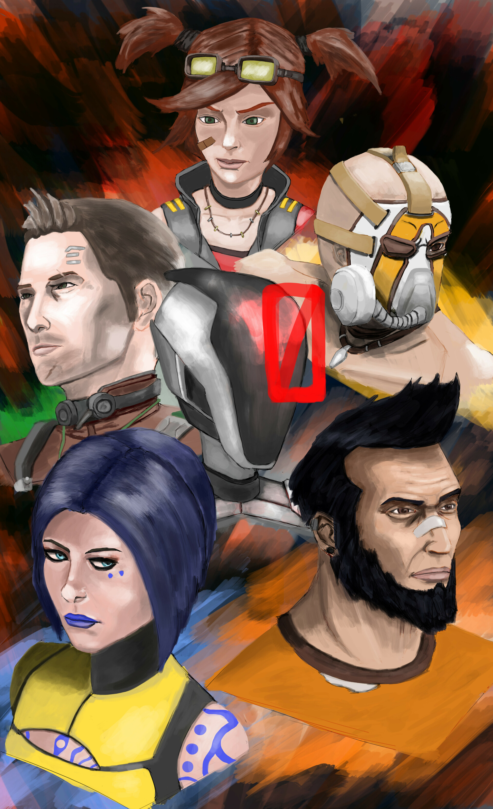 ArtStation - Bl2 Fanart