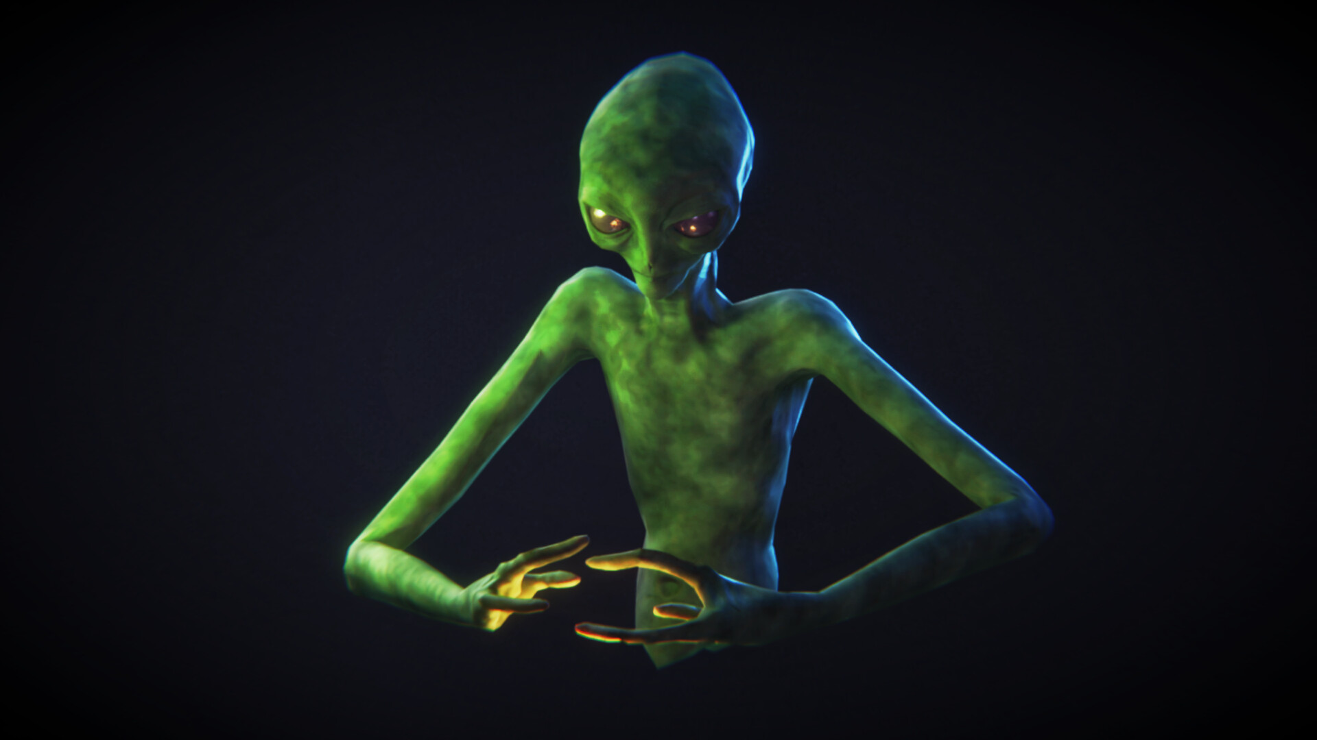 ArtStation - Alien Guy (collaboration)