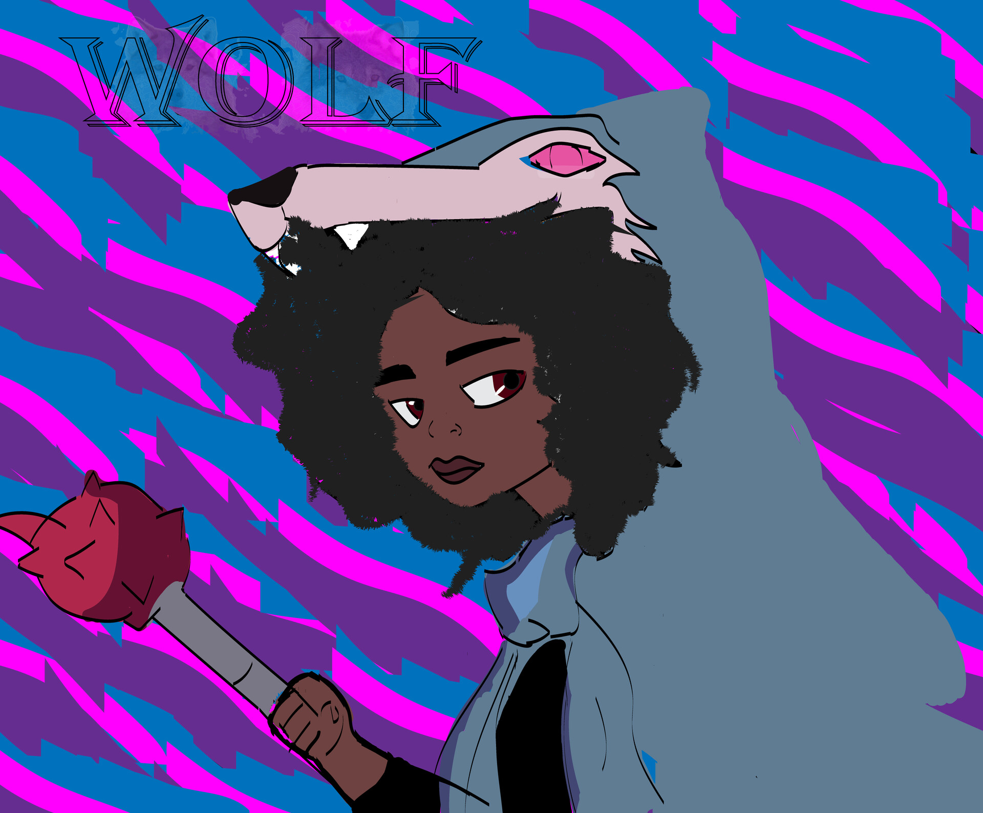 ArtStation - Wolf 2D Fanart