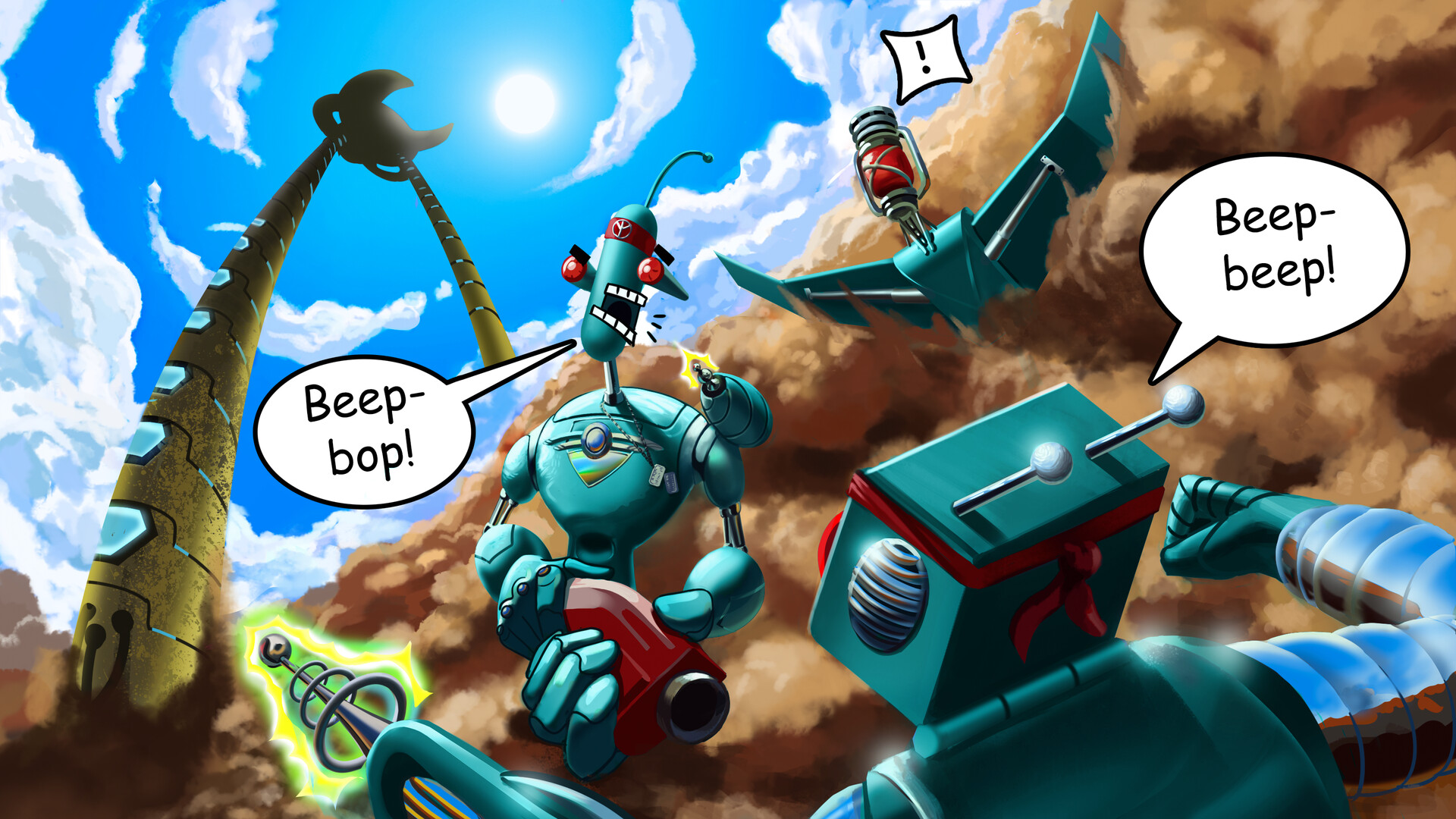 ArtStation - Retrobots