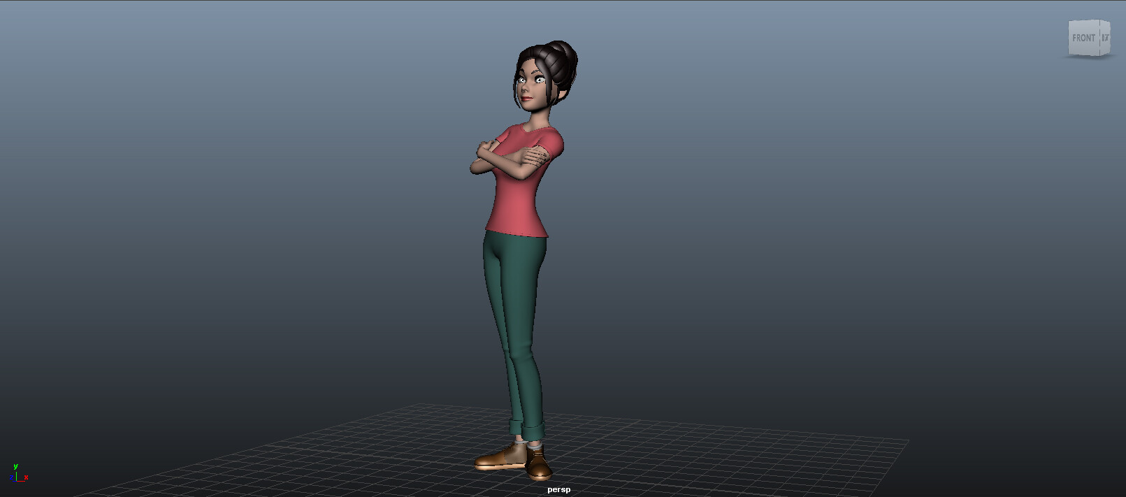 ArtStation - 3d Character Pose