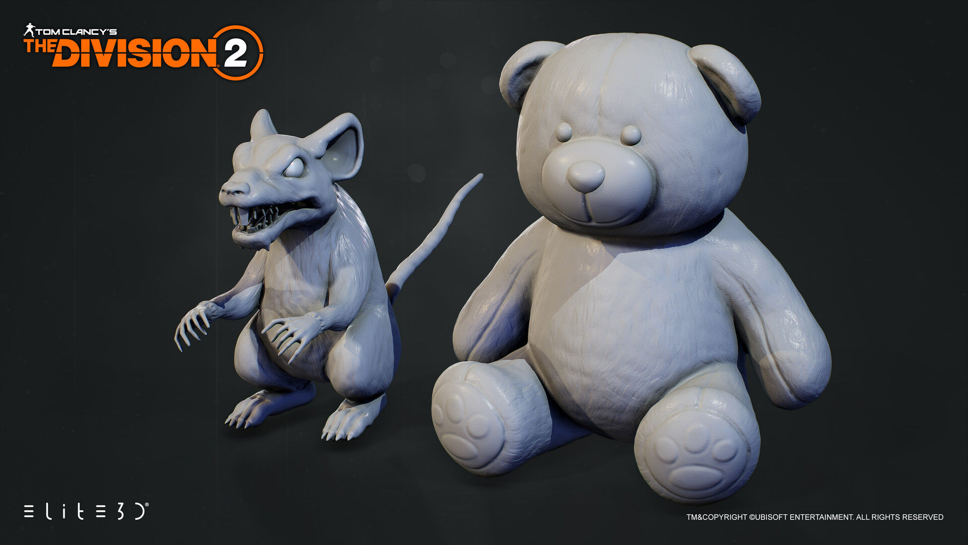 Leo Coto - Tom Clancy's The Division 2 - Teddy Bear and Rat