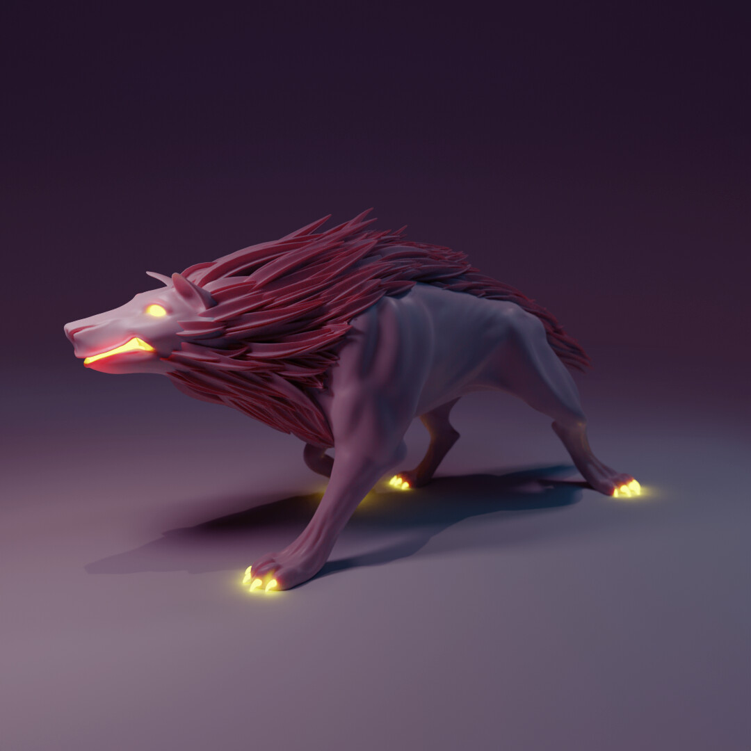 ArtStation - Hyena Study