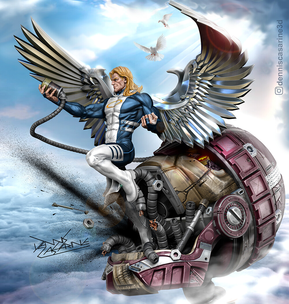 ArtStation - ANGEL vs SENTINEL