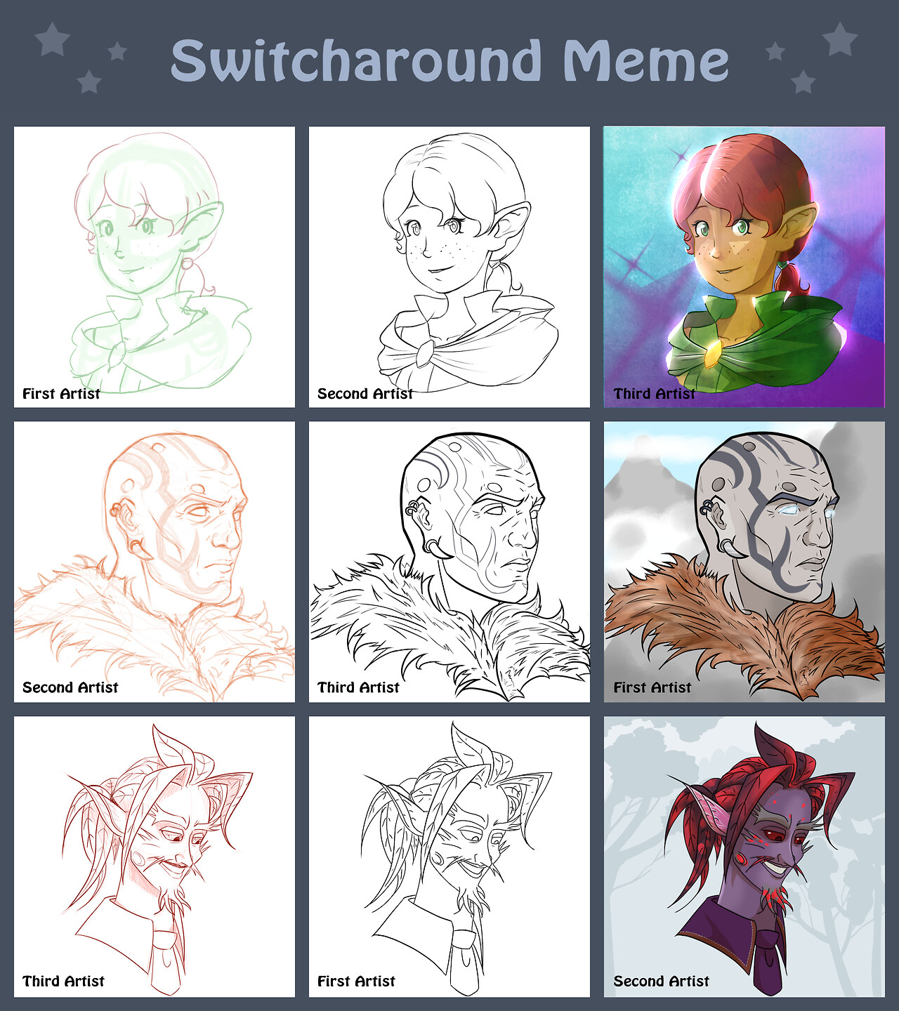 Artist Switch Memes