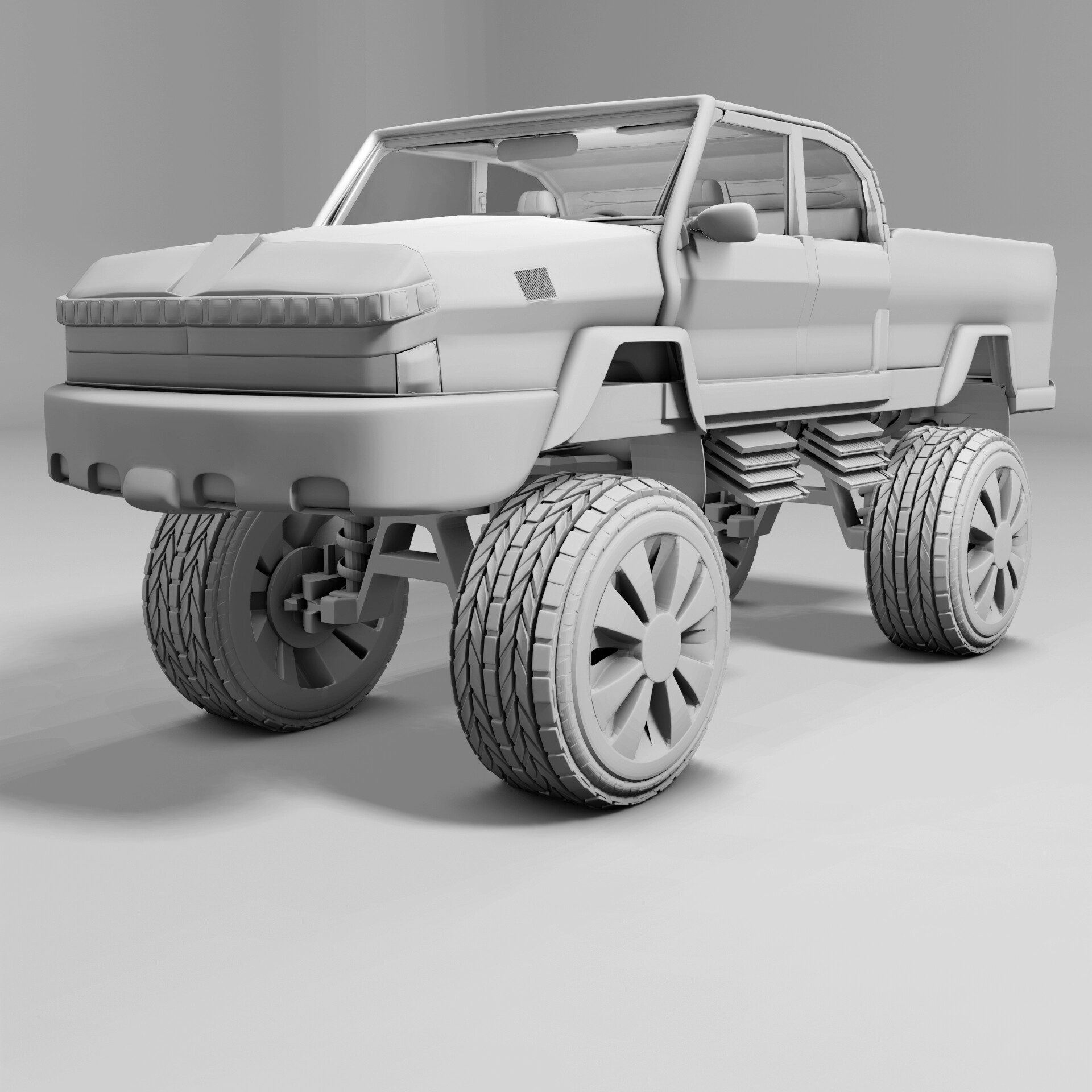 ArtStation - Monster Truck Concept