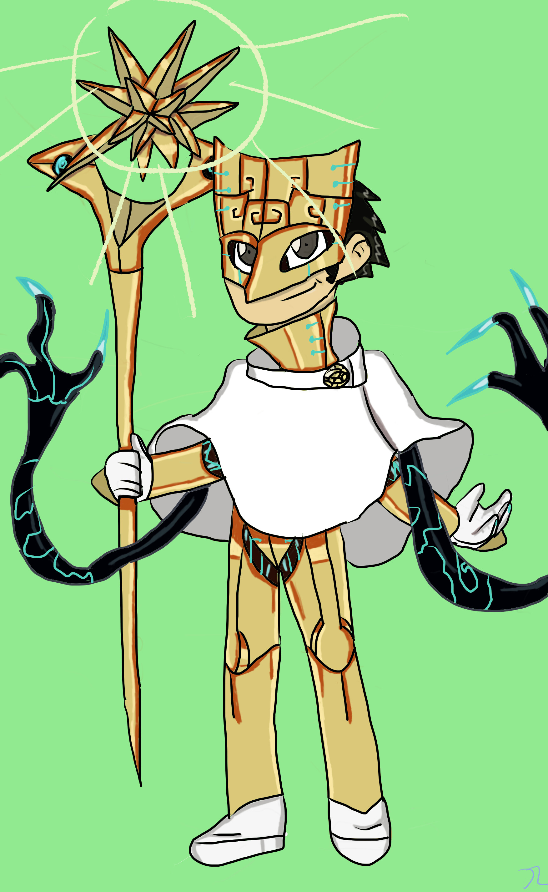 ArtStation - Maruki as Adam kadom/Azathoth fan art