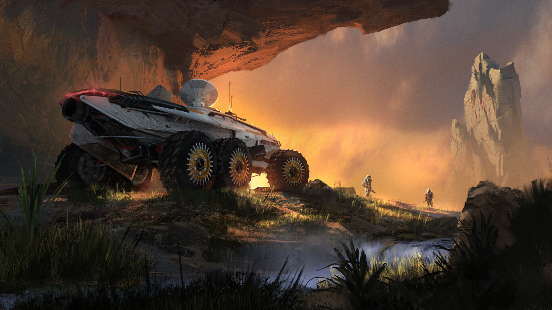 ArtStation - Mars Rover