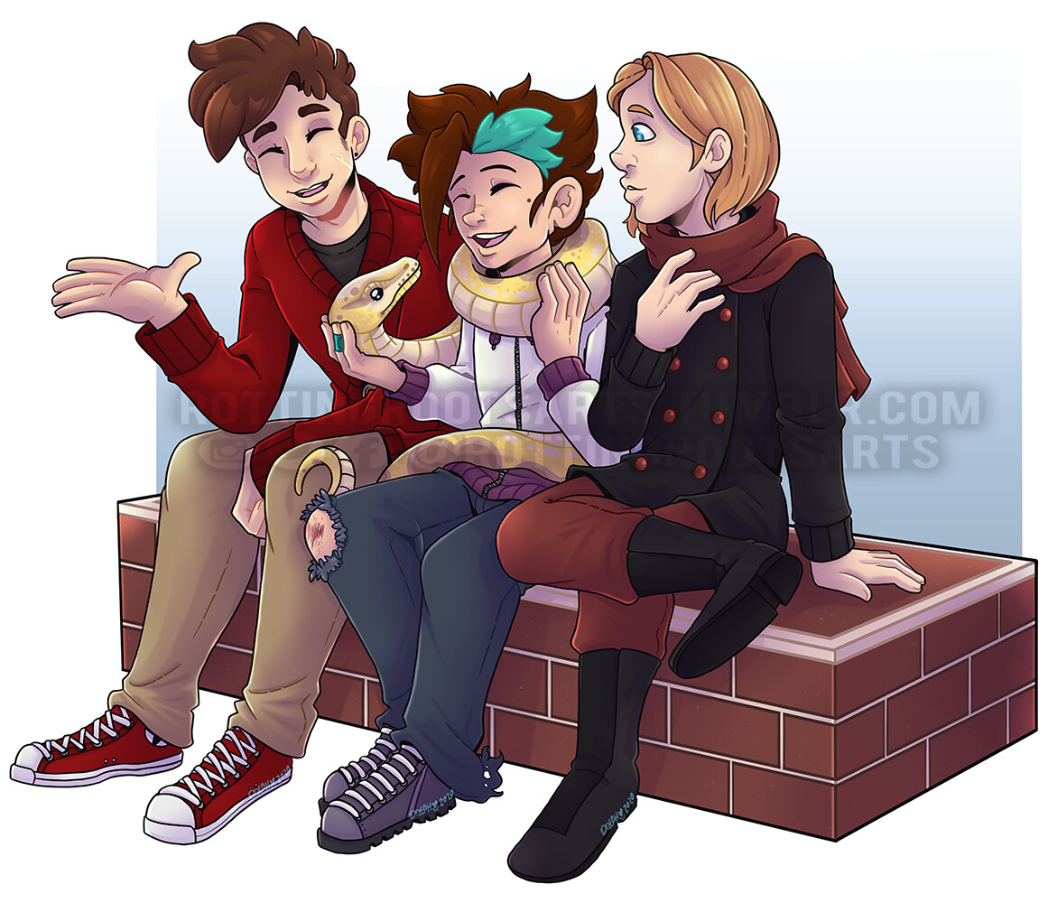 ArtStation - Boys Being Boys