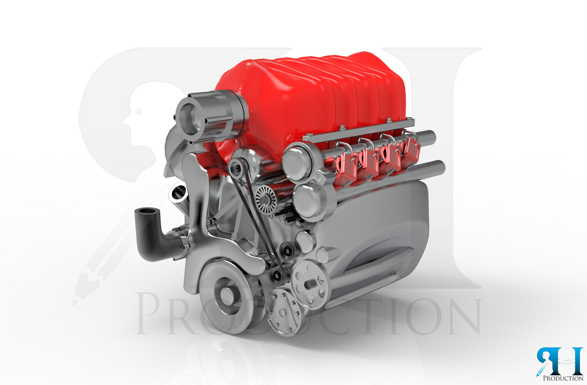 ArtStation - Engine Model Design