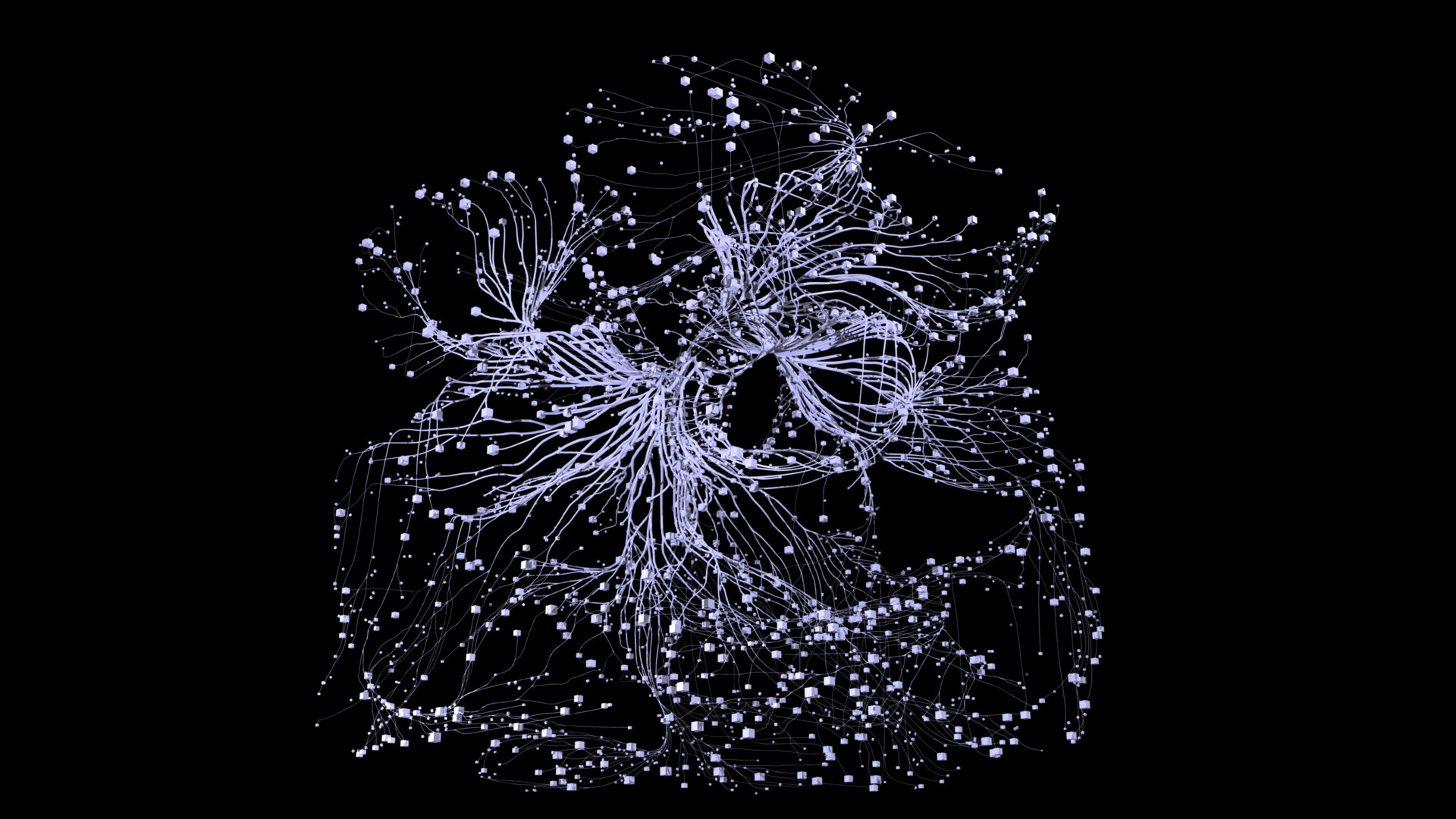 Oleksandr Nenenko - CUBE: Generative installation