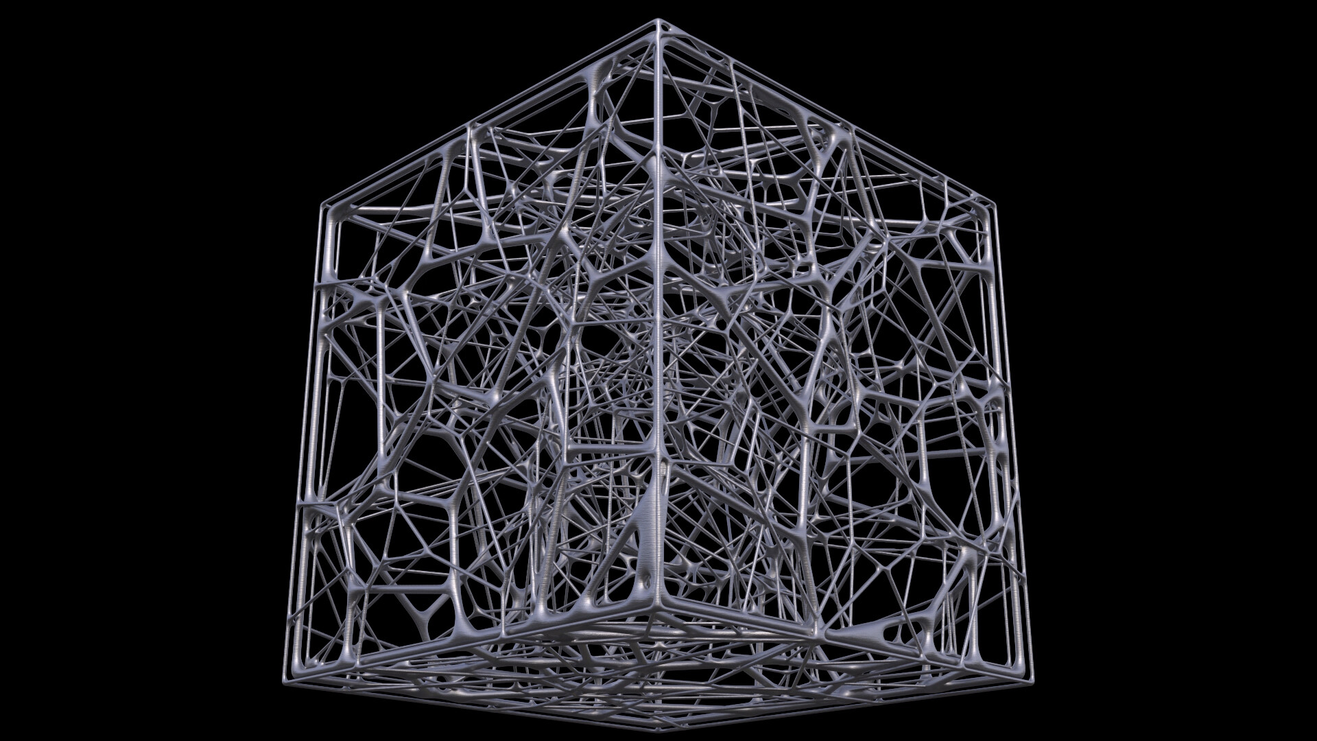 Oleksandr Nenenko - CUBE: Generative installation