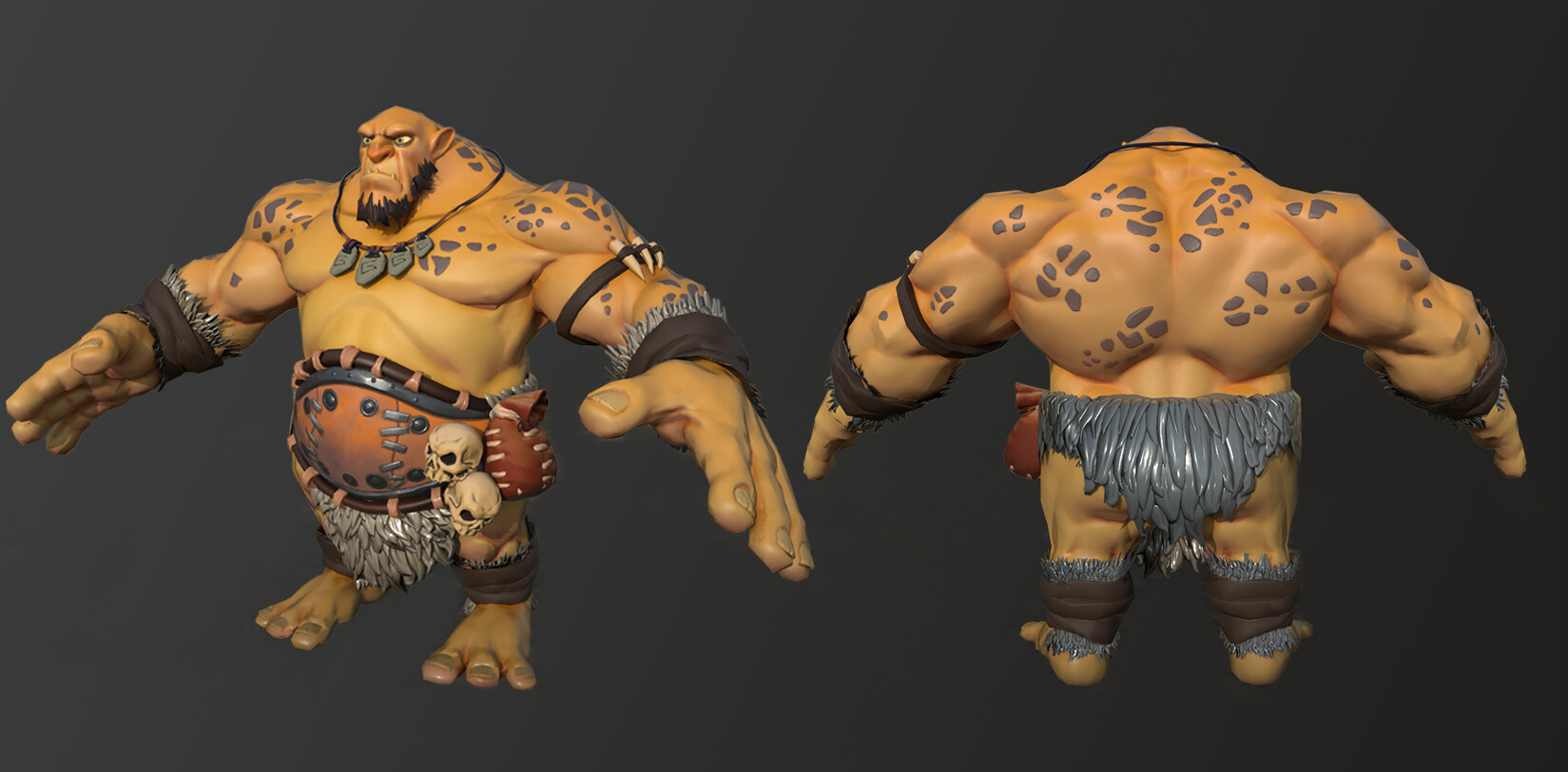 ArtStation - Cave Troll (Concept Youssef Zamani)