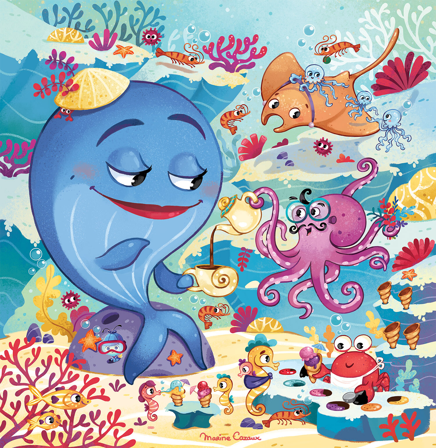 ArtStation - Ocean animals