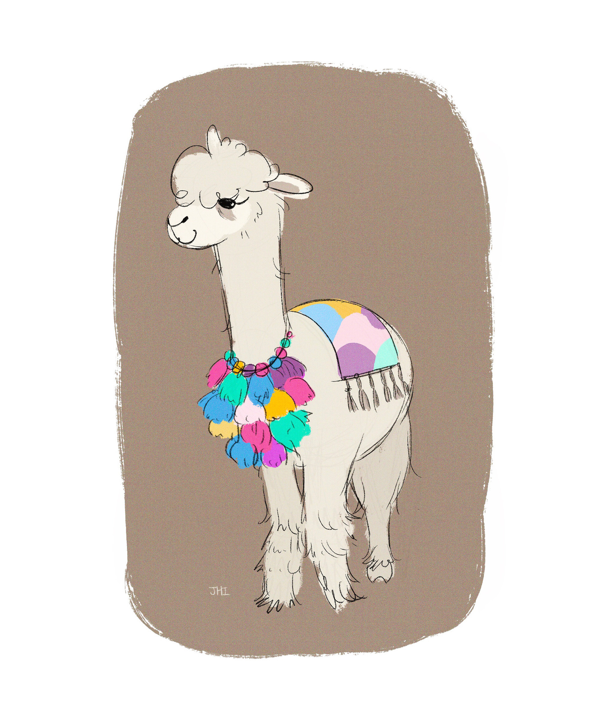 ArtStation - Alpaca character design