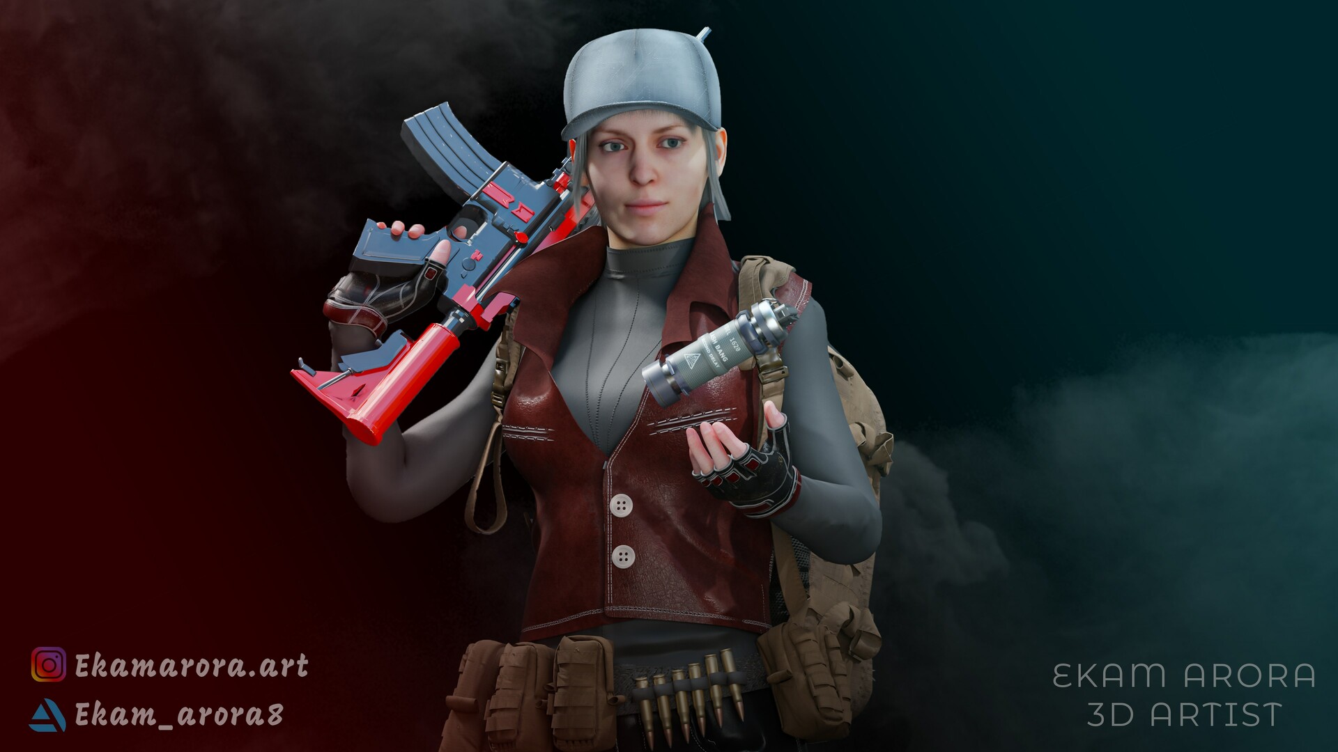 ArtStation - Pubg Girl