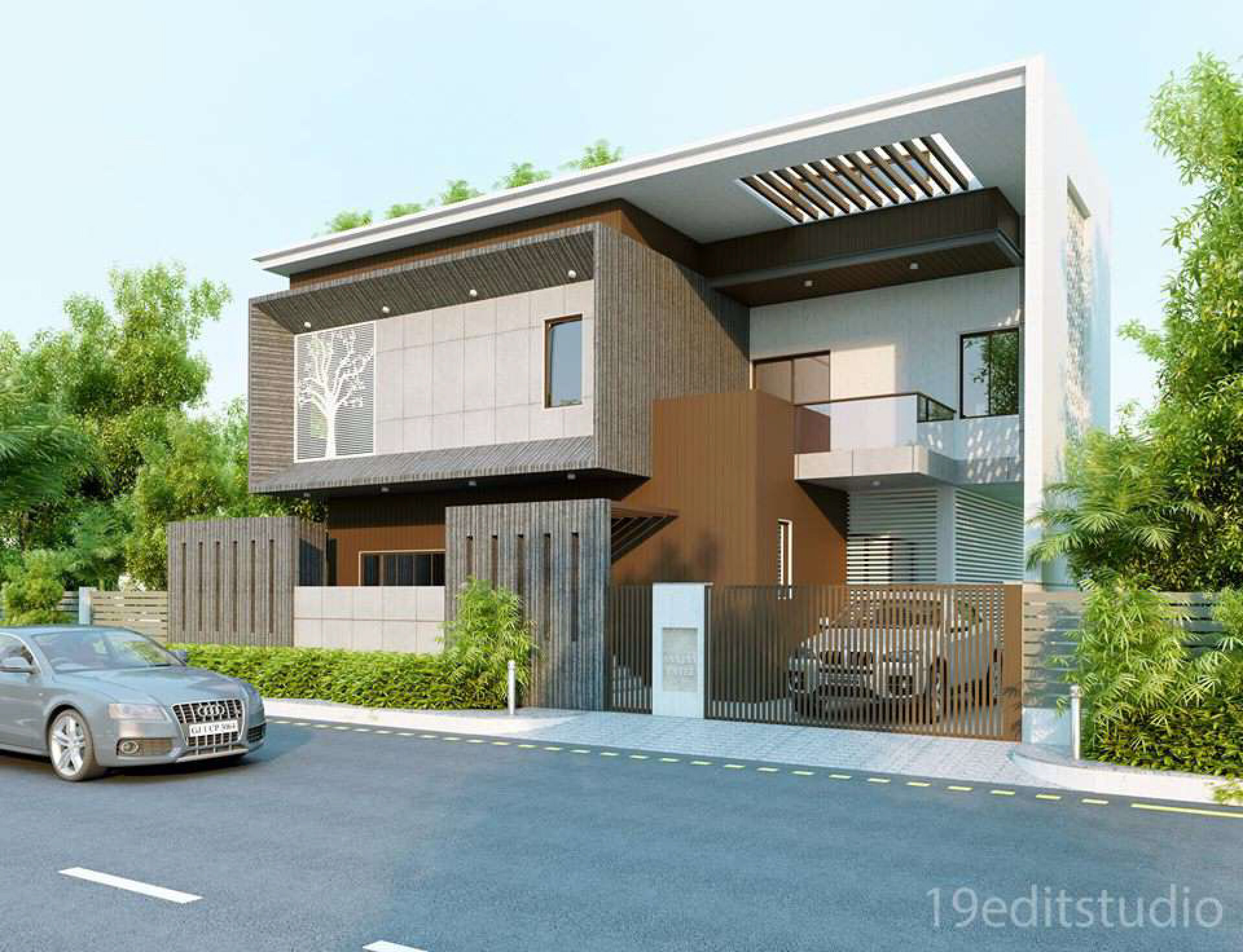 ArtStation - 3D House Exterior