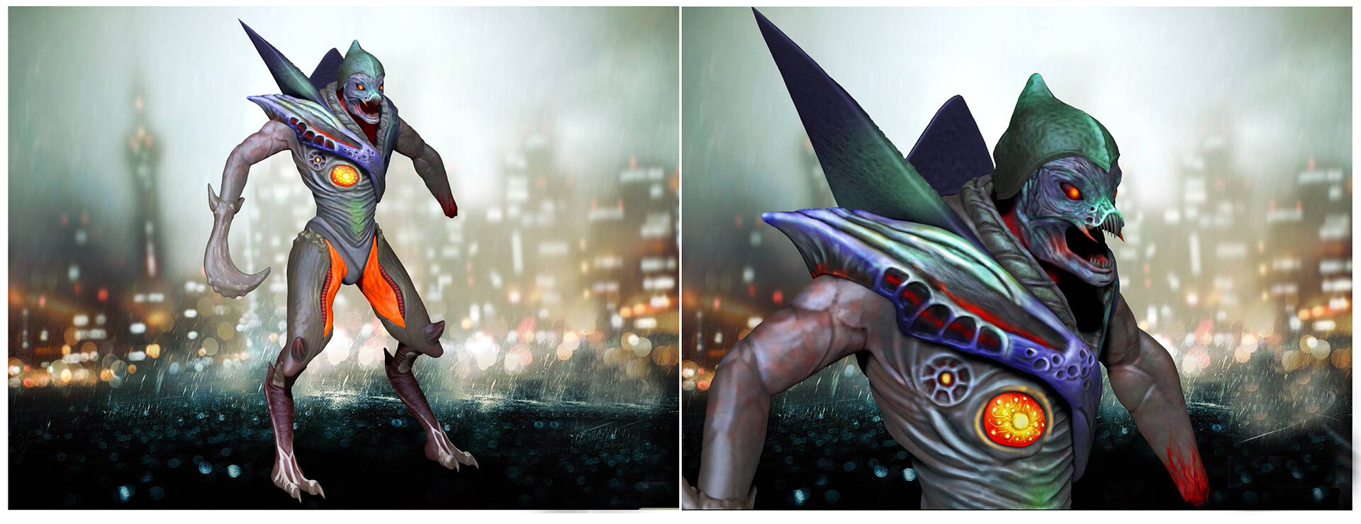 ArtStation - Wolf Game Character