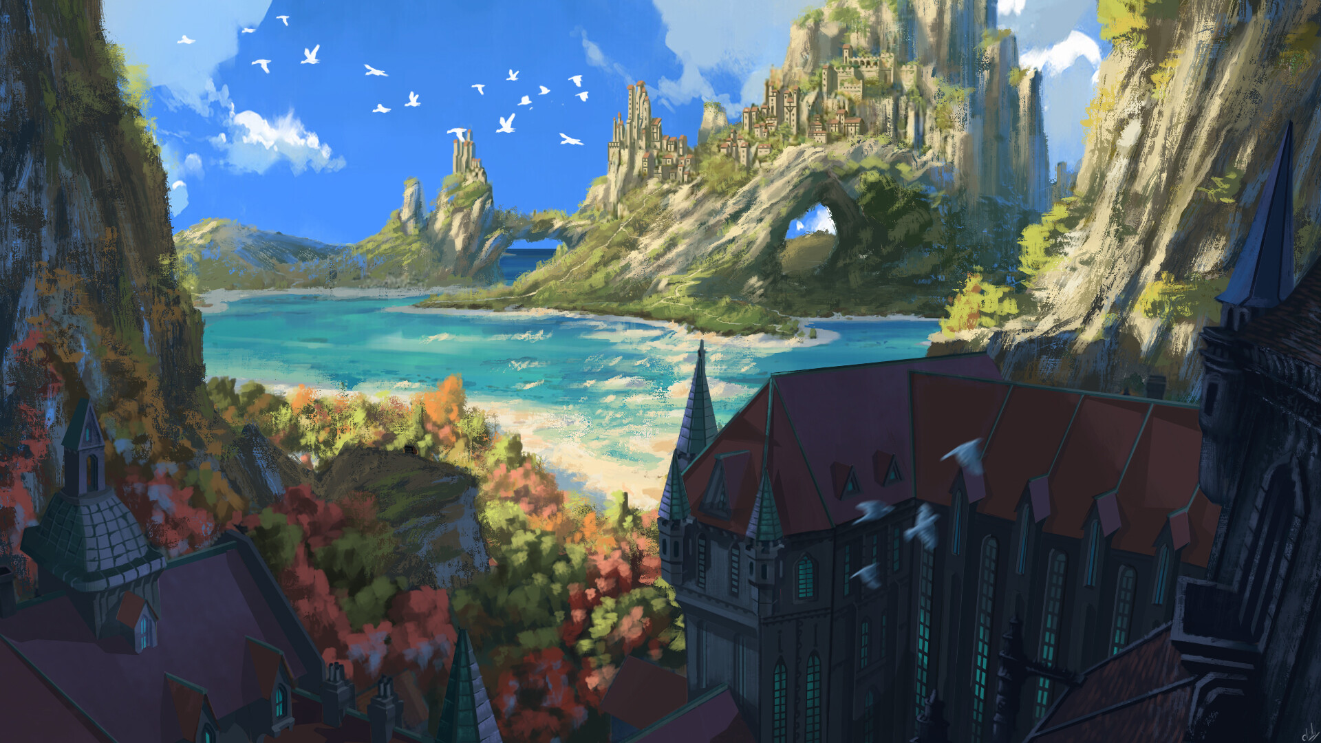 ArtStation - Turquoise Coast