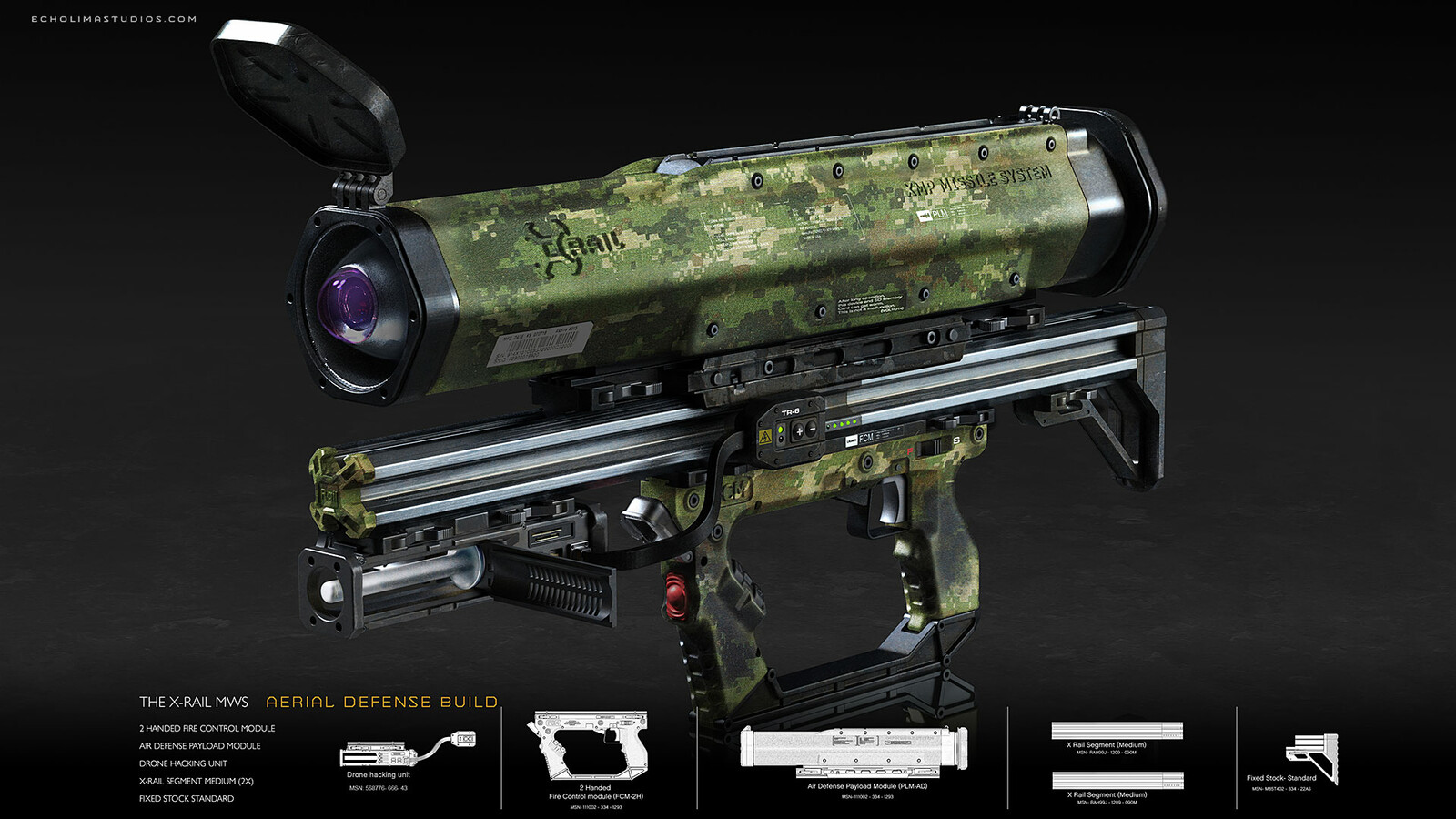 ECHO LIMA - X RAIL Modular Weapon System