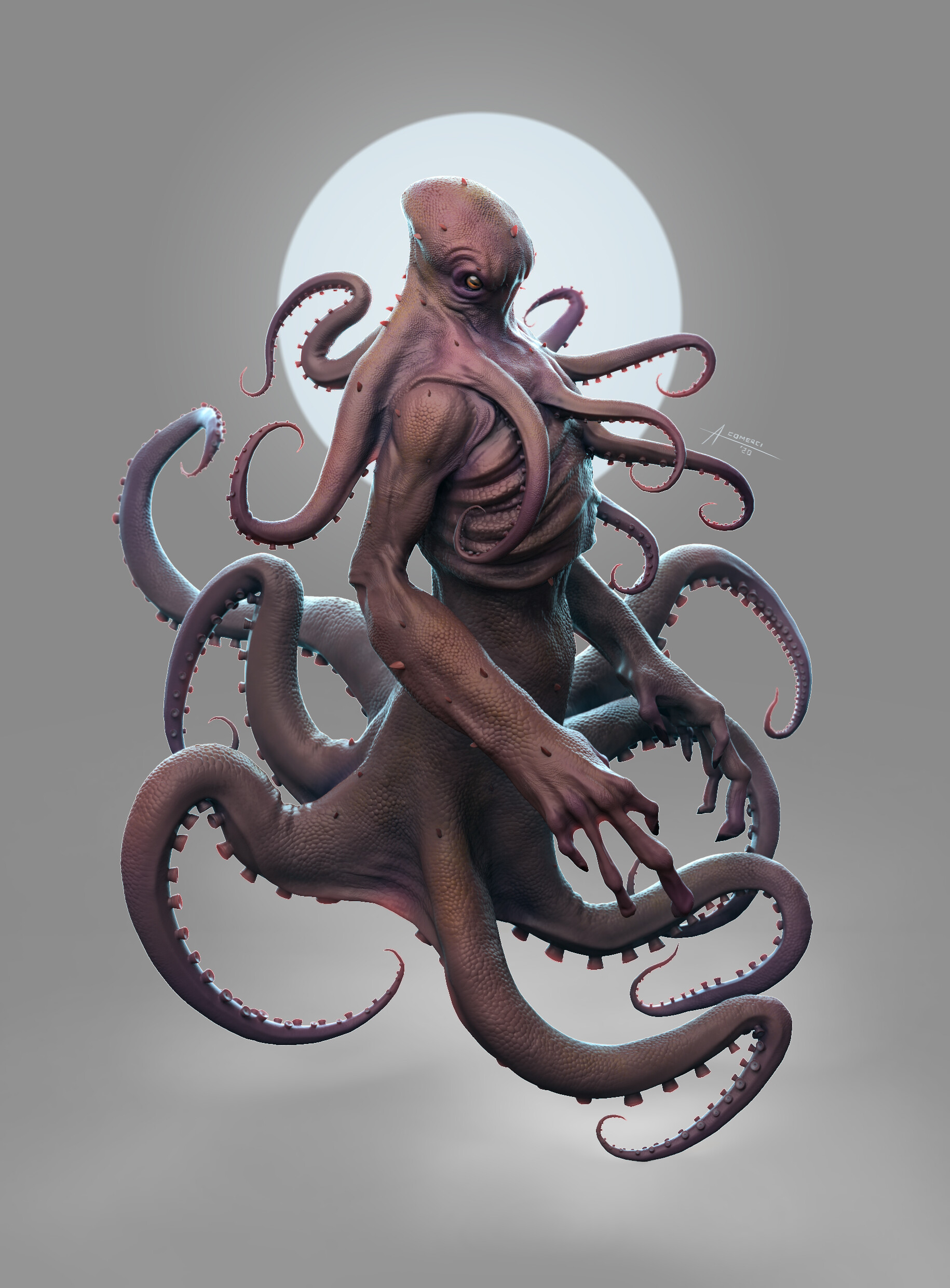 ArtStation - Octopus Merfolk